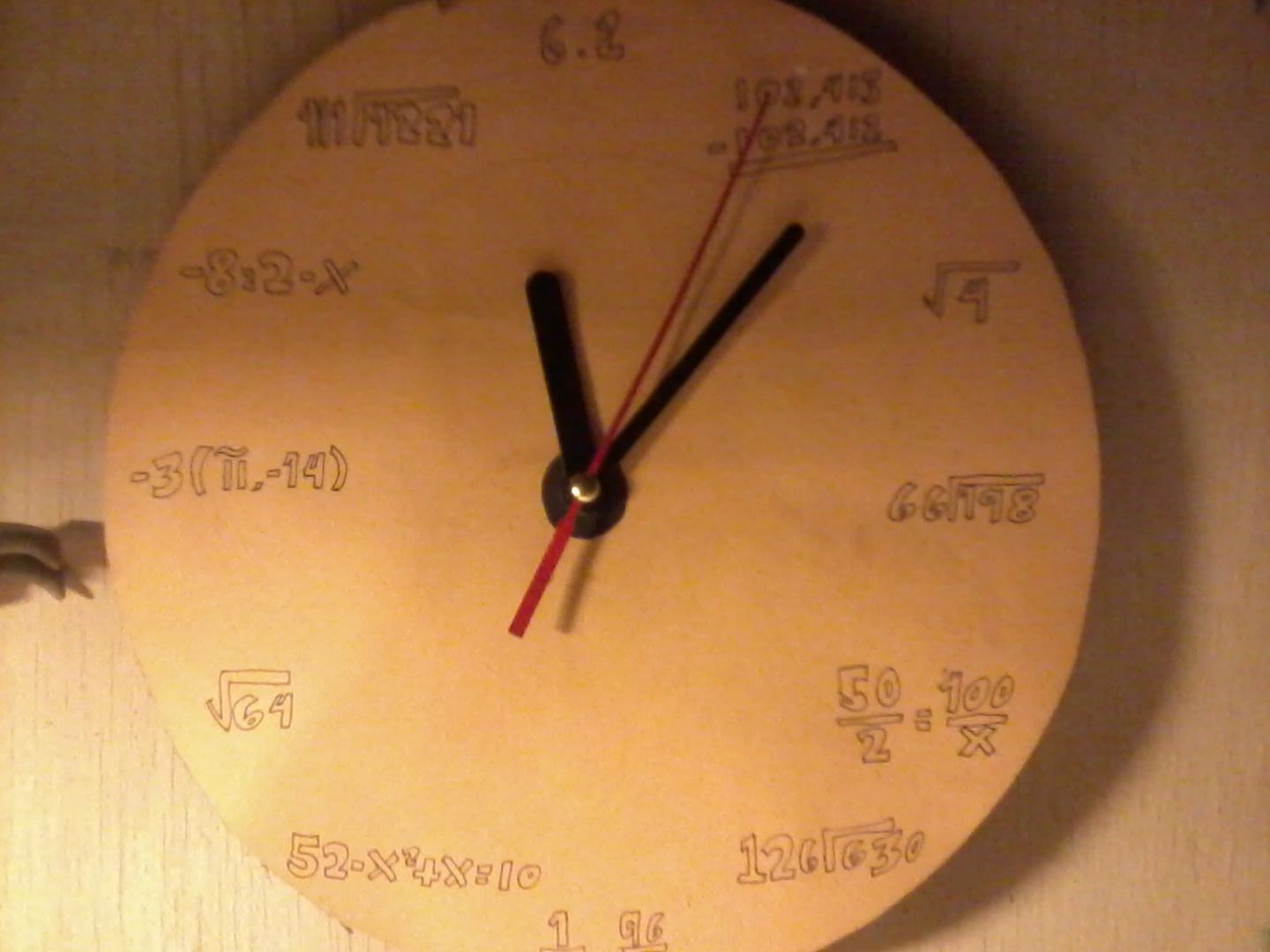 Math Clock : 5 Steps - Instructables