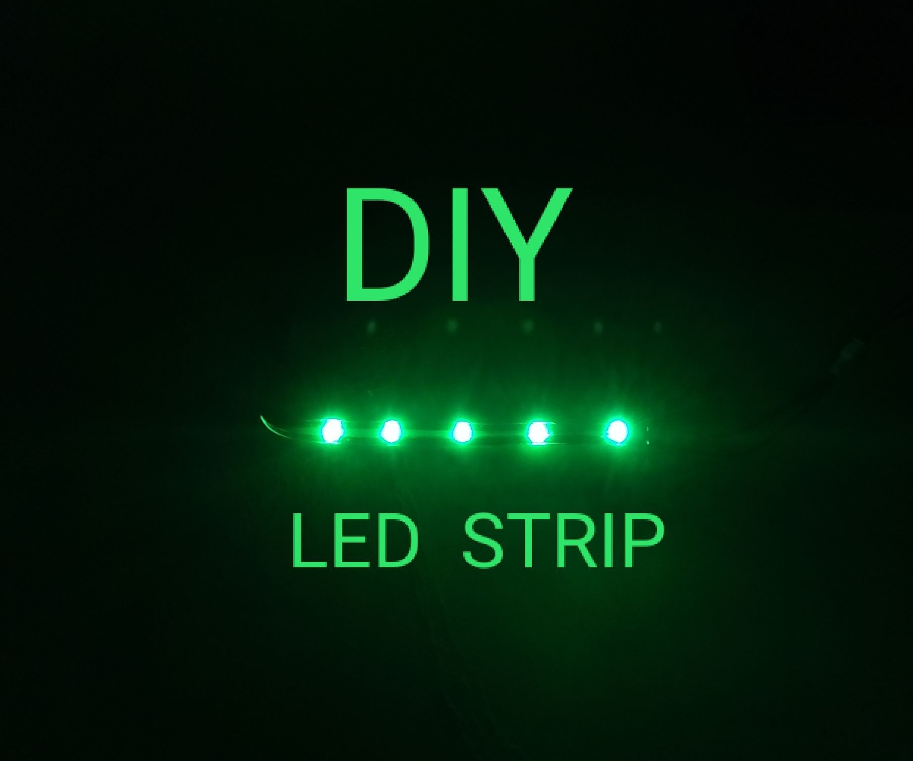 How to Make Led Strip (Copper Tape) : 4 Steps (with Pictures ...