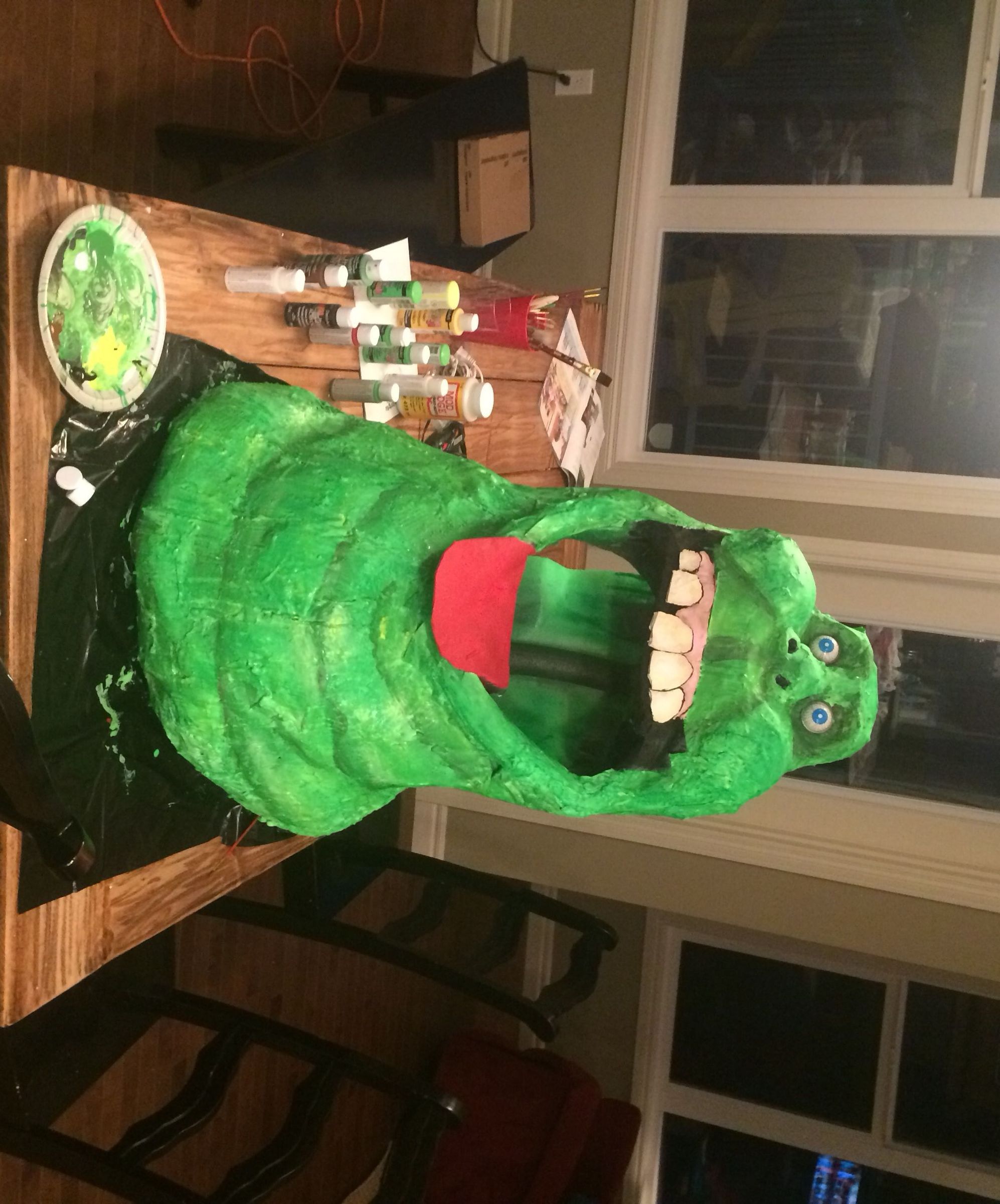 Slimer Ghostbusters Costume : 11 Steps (with Pictures) - Instructables