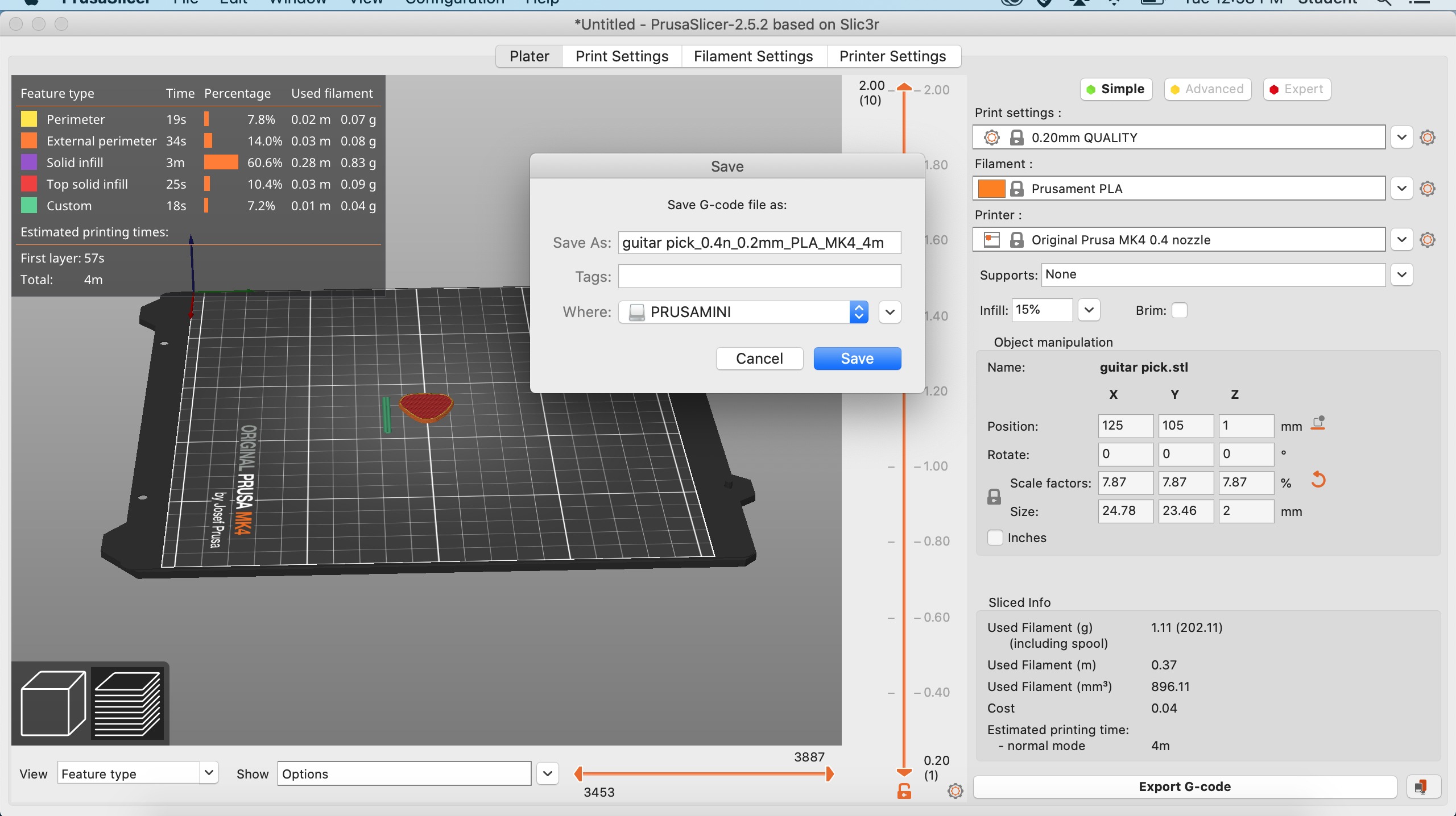 3d Print Guitar Pick : 18 Steps - Instructables