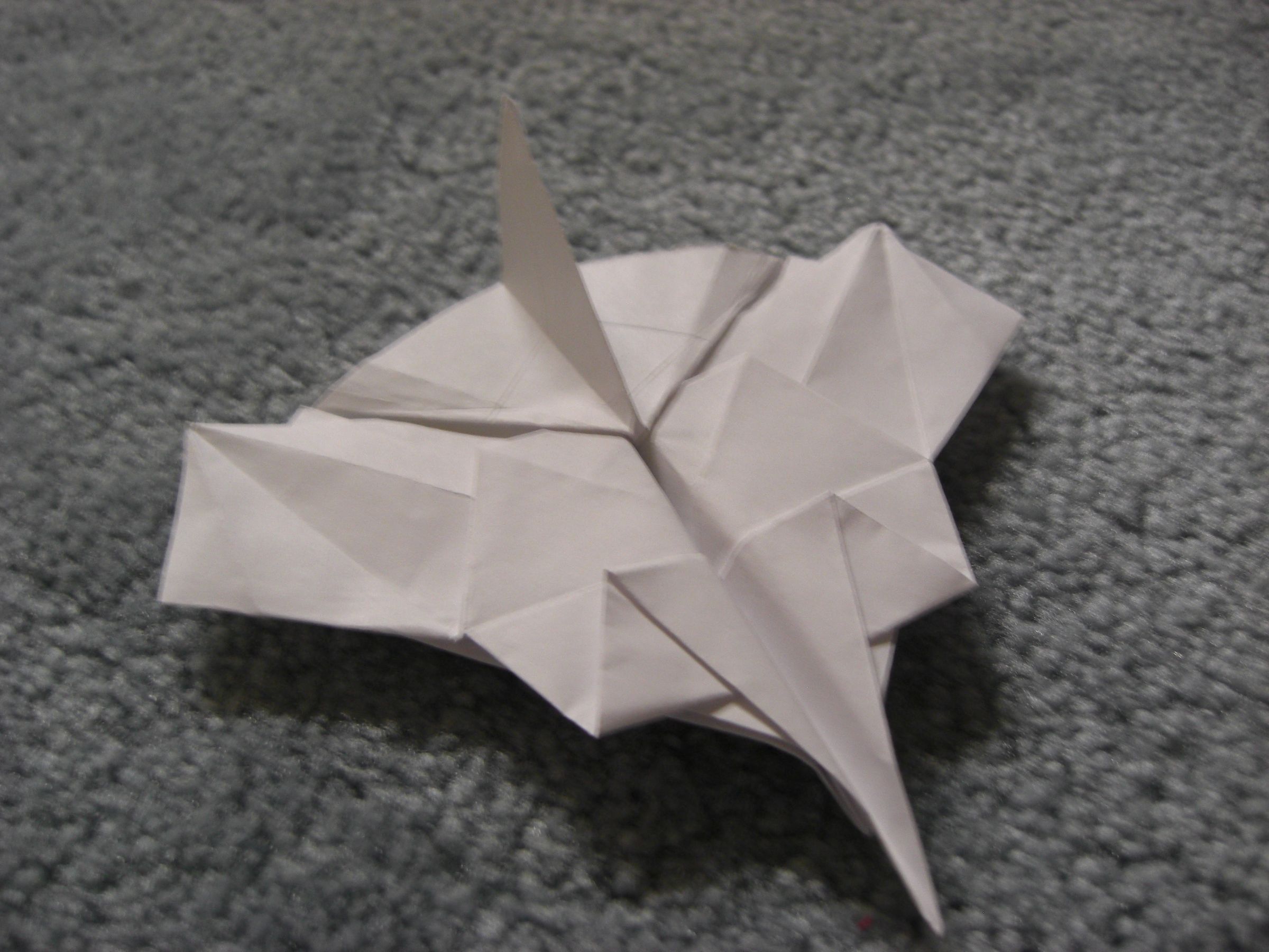 Oragami Paper Plane Fighter : 3 Steps - Instructables