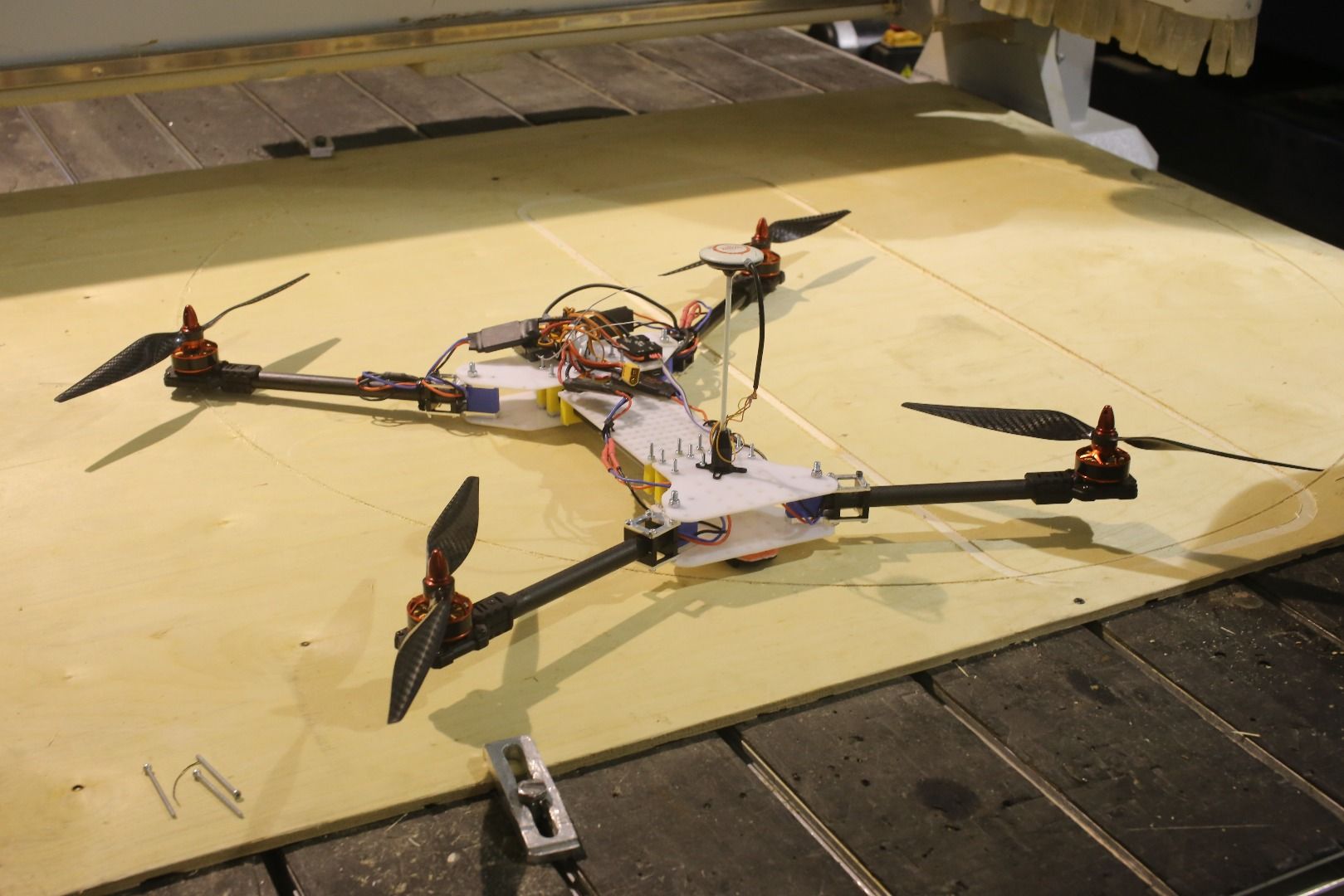 Making of Folding Quadrocopter Frame : 5 Steps - Instructables