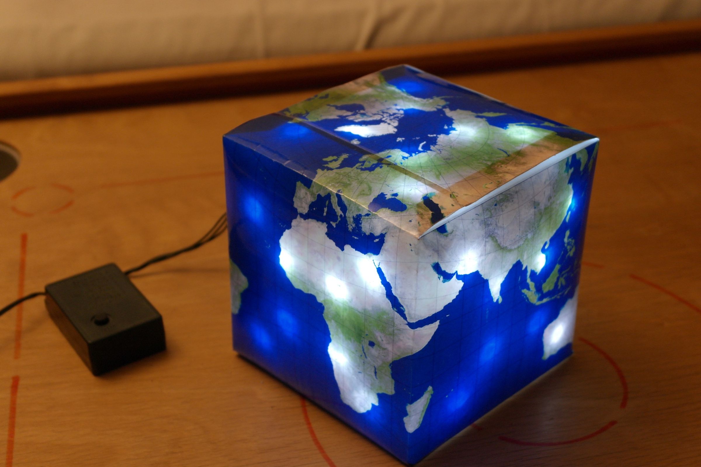 Cube Globe Lamp : 6 Steps (with Pictures) - Instructables