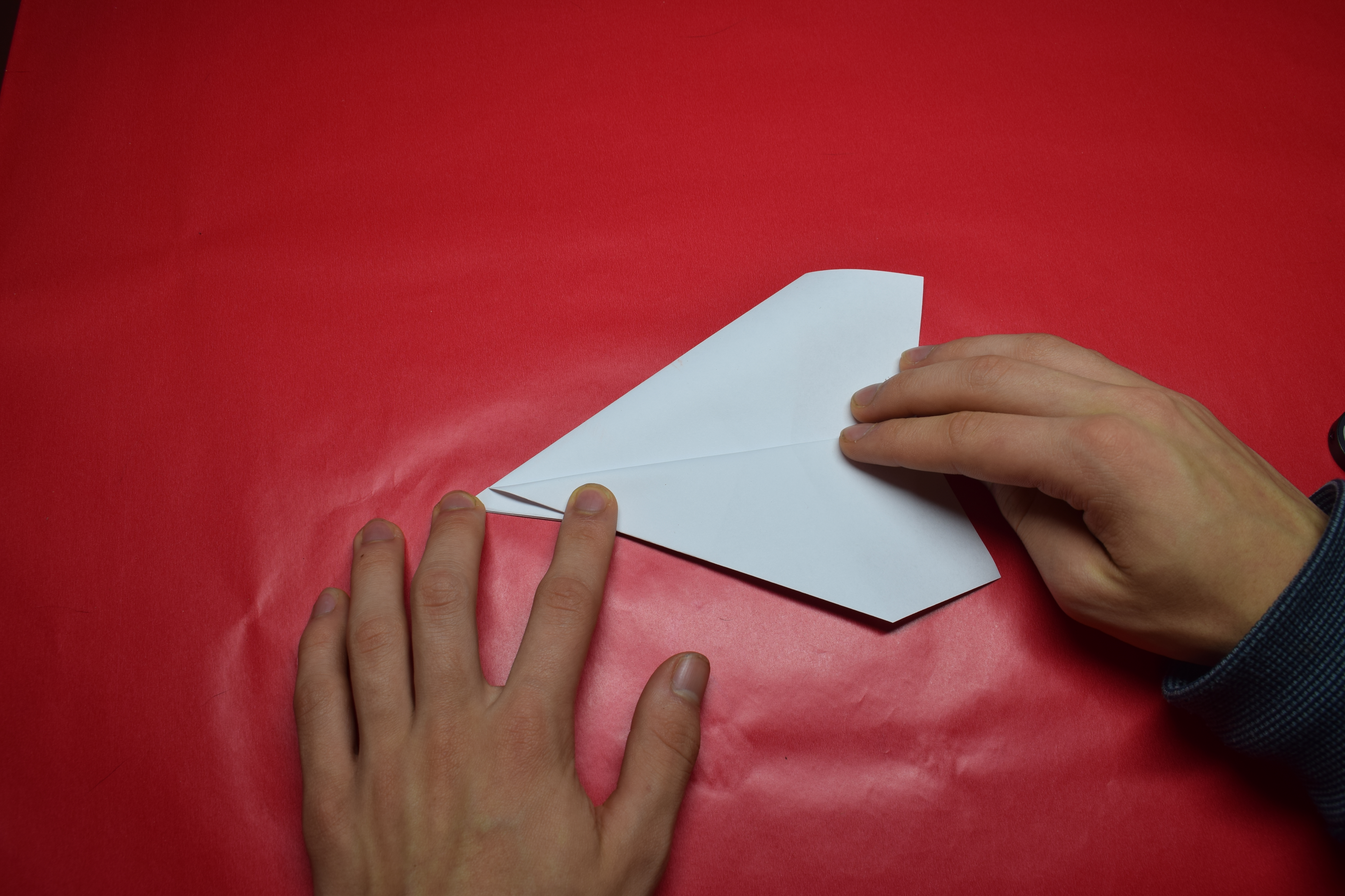 How to Fold the Harrier Origami Paper Airplane : 7 Steps (with Pictures ...