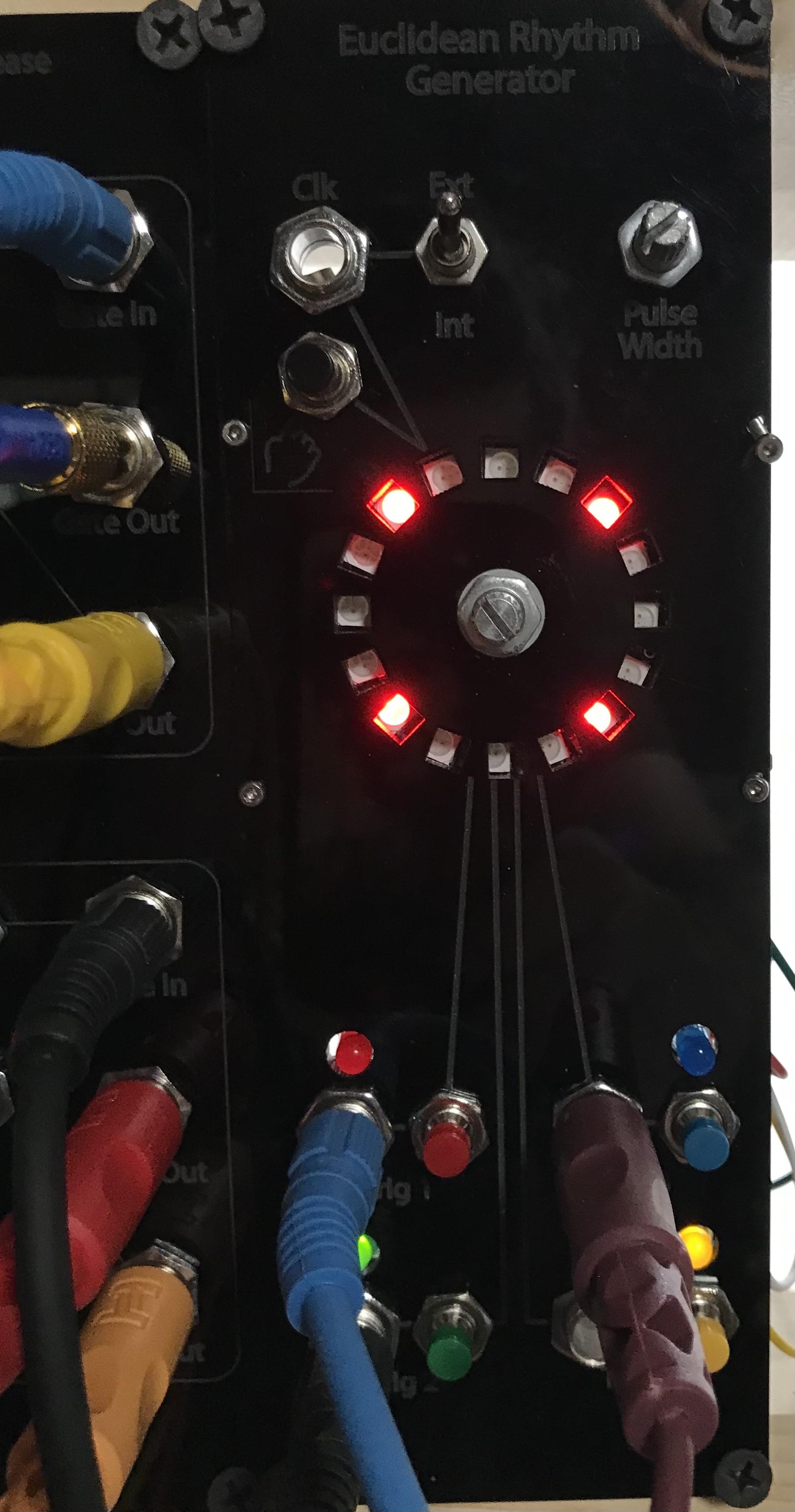 Euclidean Rhythm Drum or Synth Sequencer Module : 6 Steps (with ...