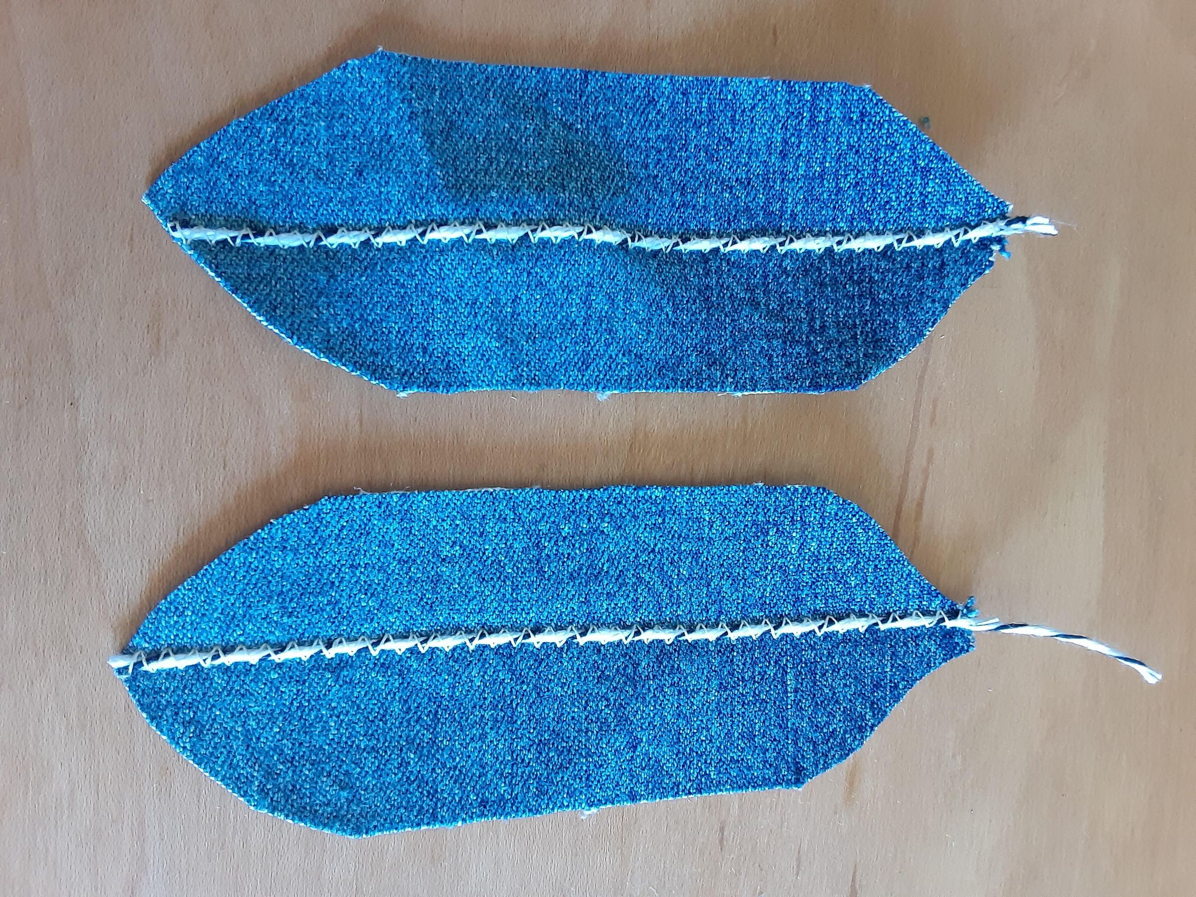 Upcycled Denim Feathers : 6 Steps (with Pictures) - Instructables