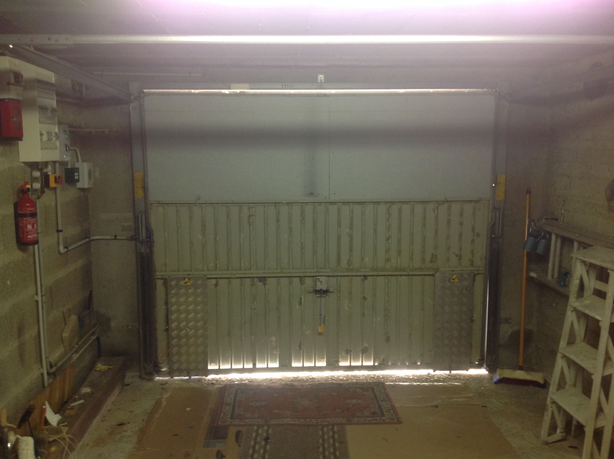 Fingerprint Lock - Unbreakable Garage Door (Electronic and Mechanic ...