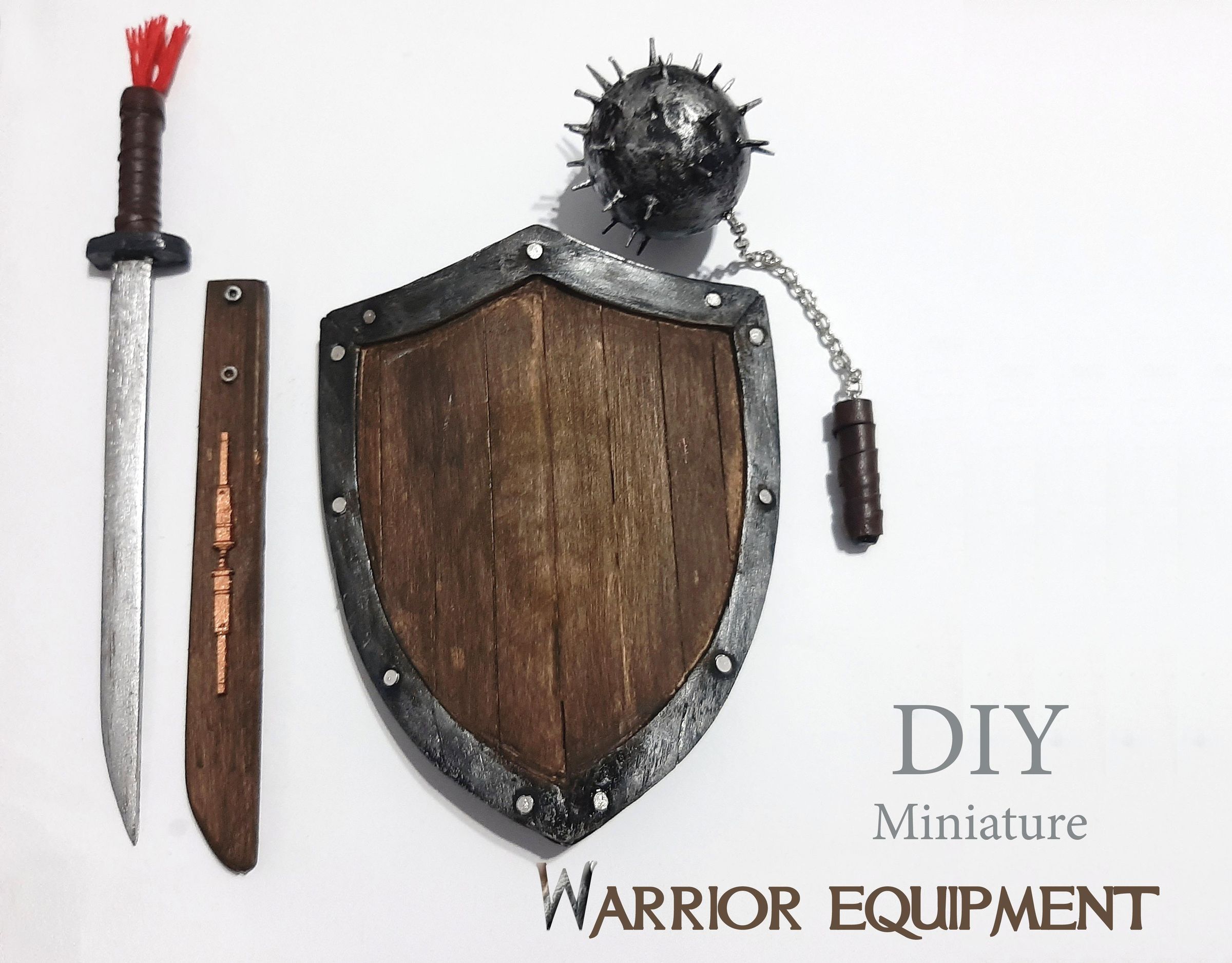Miniature Warrior Equipment : 5 Steps - Instructables