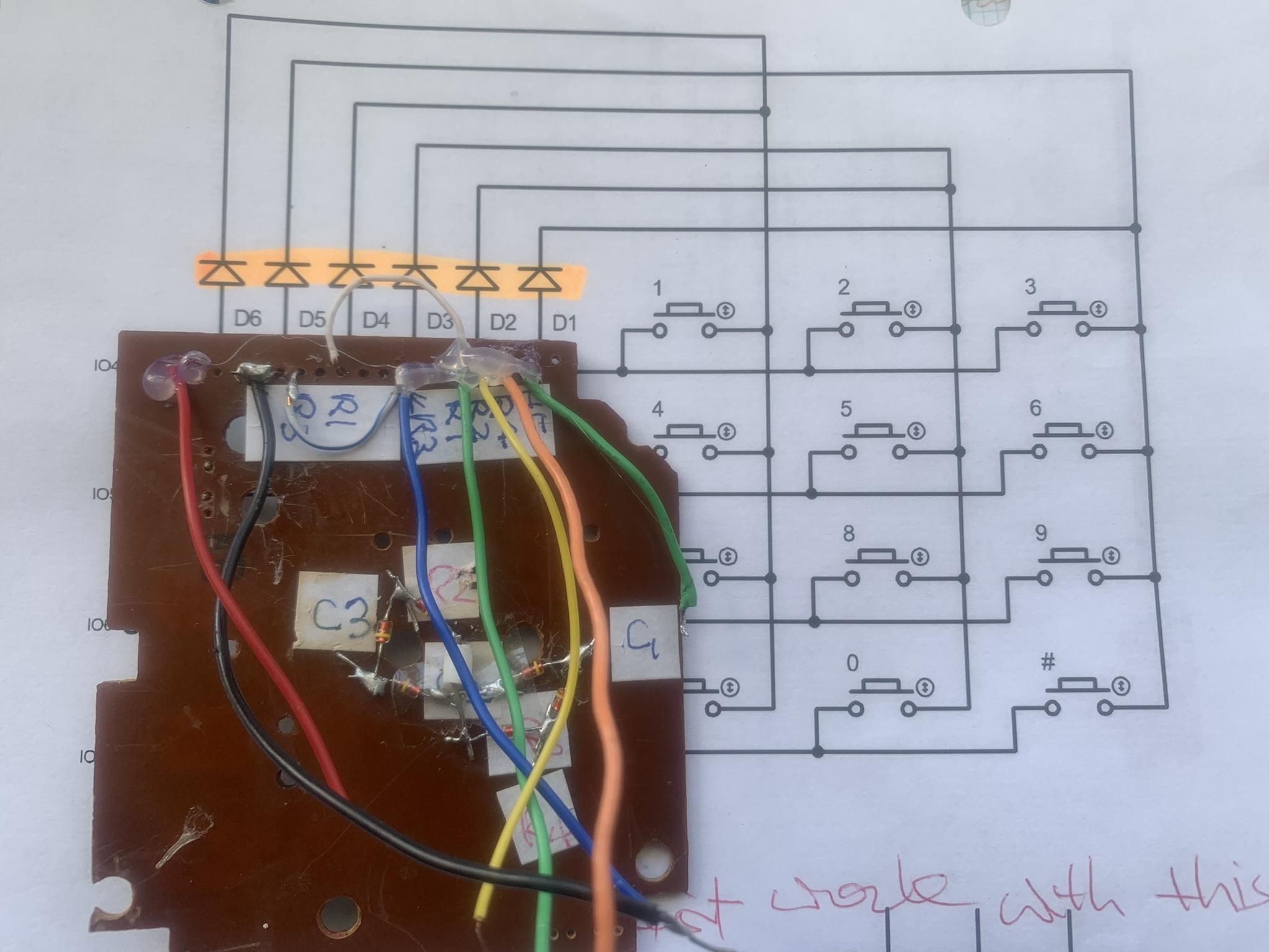 4X3 Keypad Using 4 IOs Only : 5 Steps - Instructables