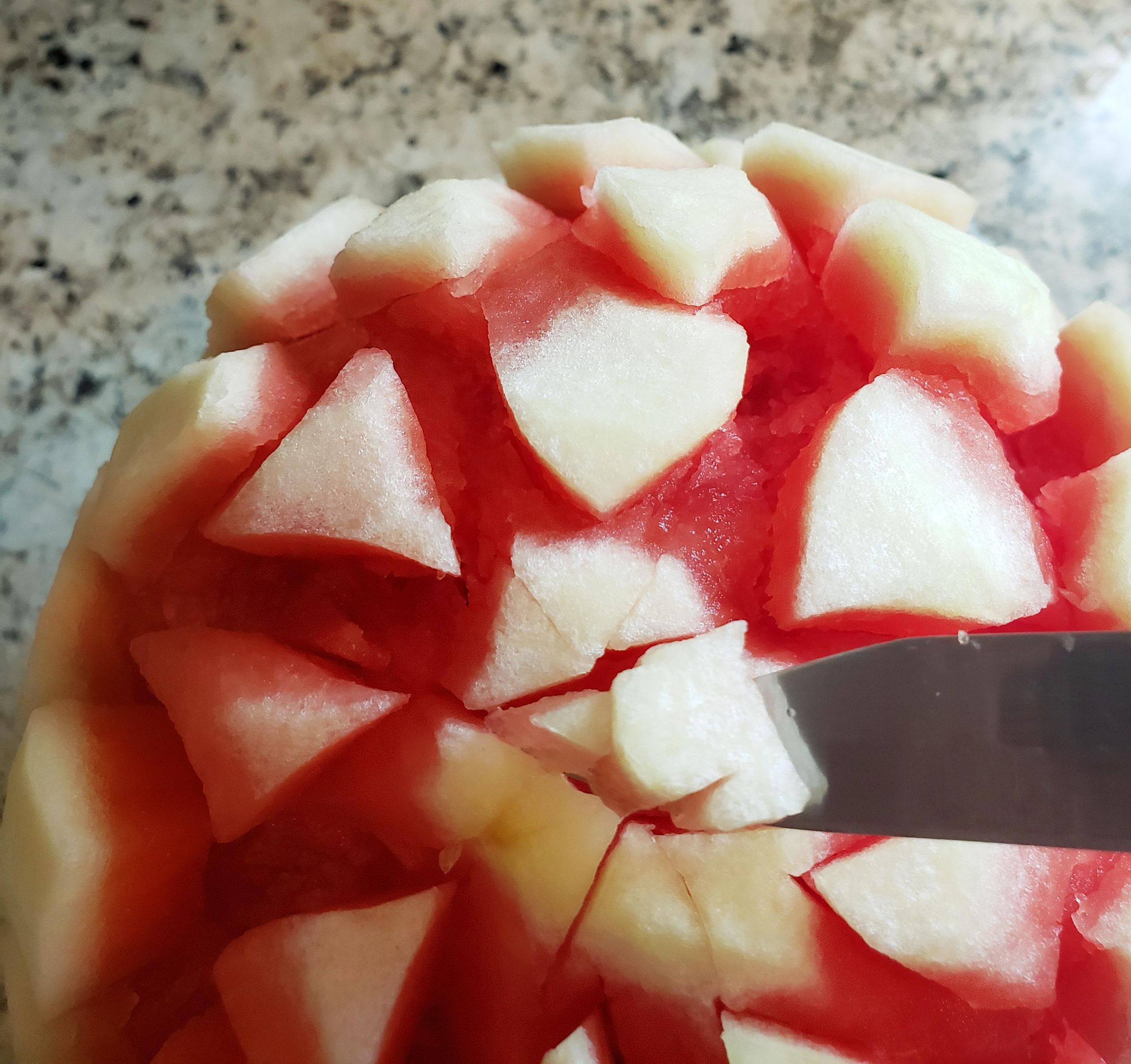 Watermelon Lotus Flower Carving! : 17 Steps (with Pictures) - Instructables