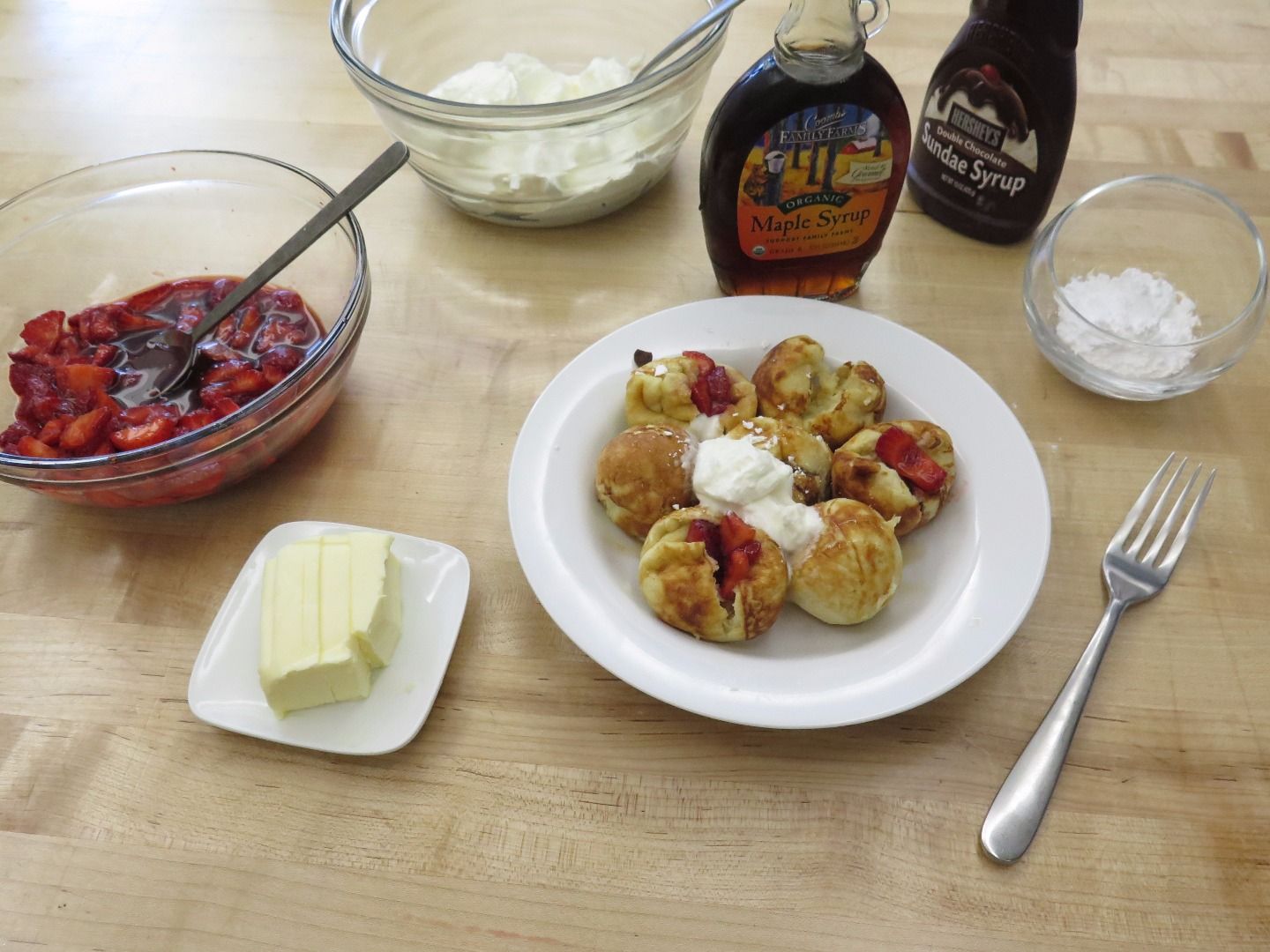 Danish Sphere Pancakes : Aebleskiver : 3 Steps (with Pictures ...