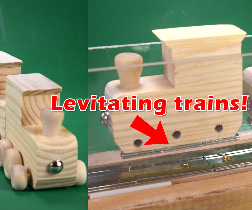 Magnetic Train + MagLev : 5 Steps (with Pictures) - Instructables