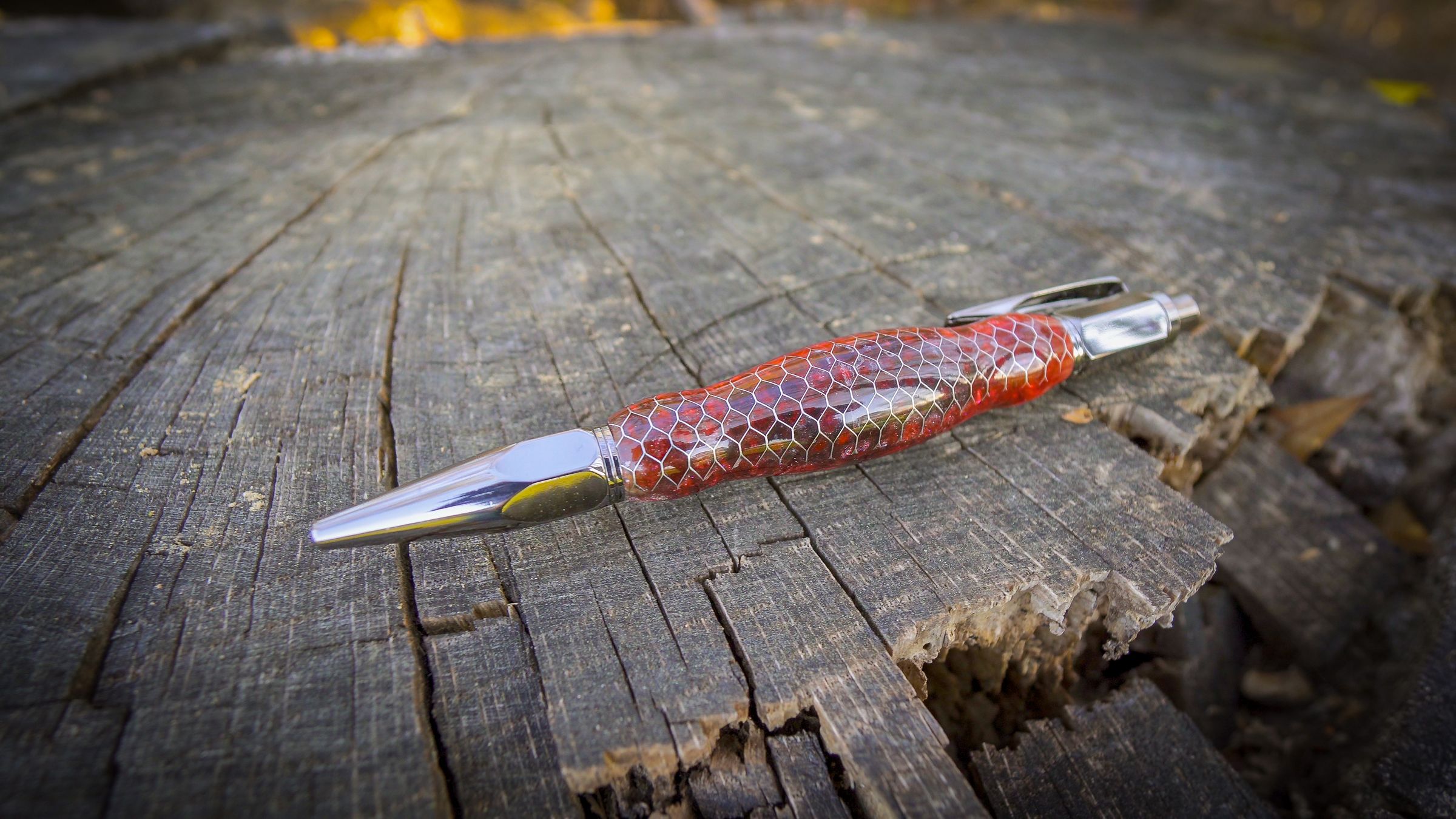 Honeycomb Epoxy Pen : 10 Steps (with Pictures) - Instructables