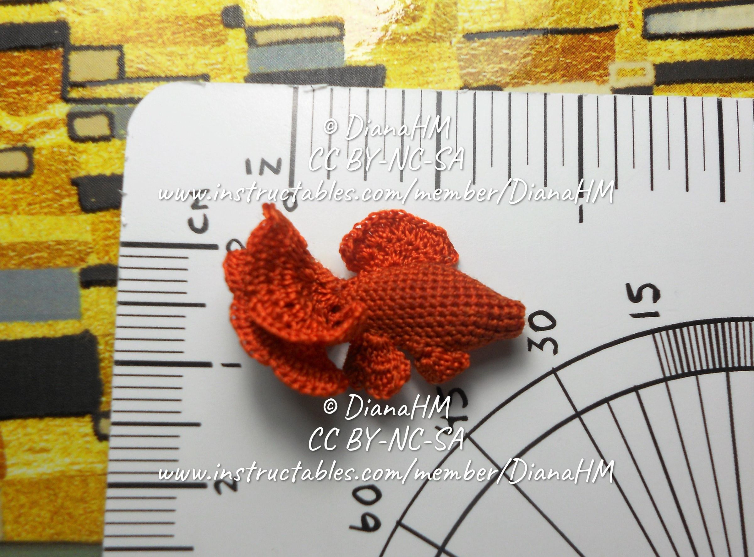HOW TO MAKE a VERY THIN HOOK AND CROCHET a TINY BETTA FISH : 10 Steps ...