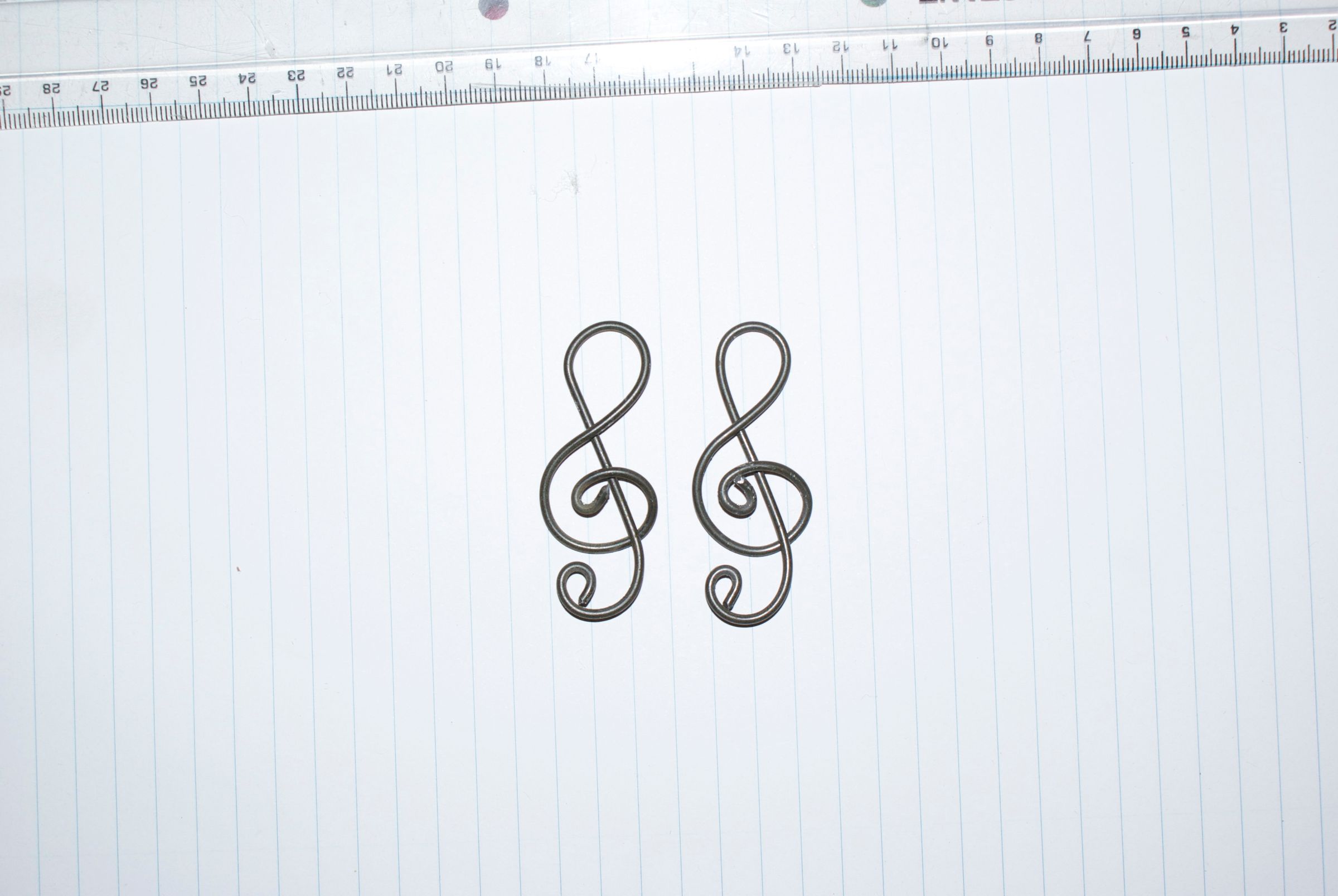Treble Clef Key Ring : 6 Steps - Instructables