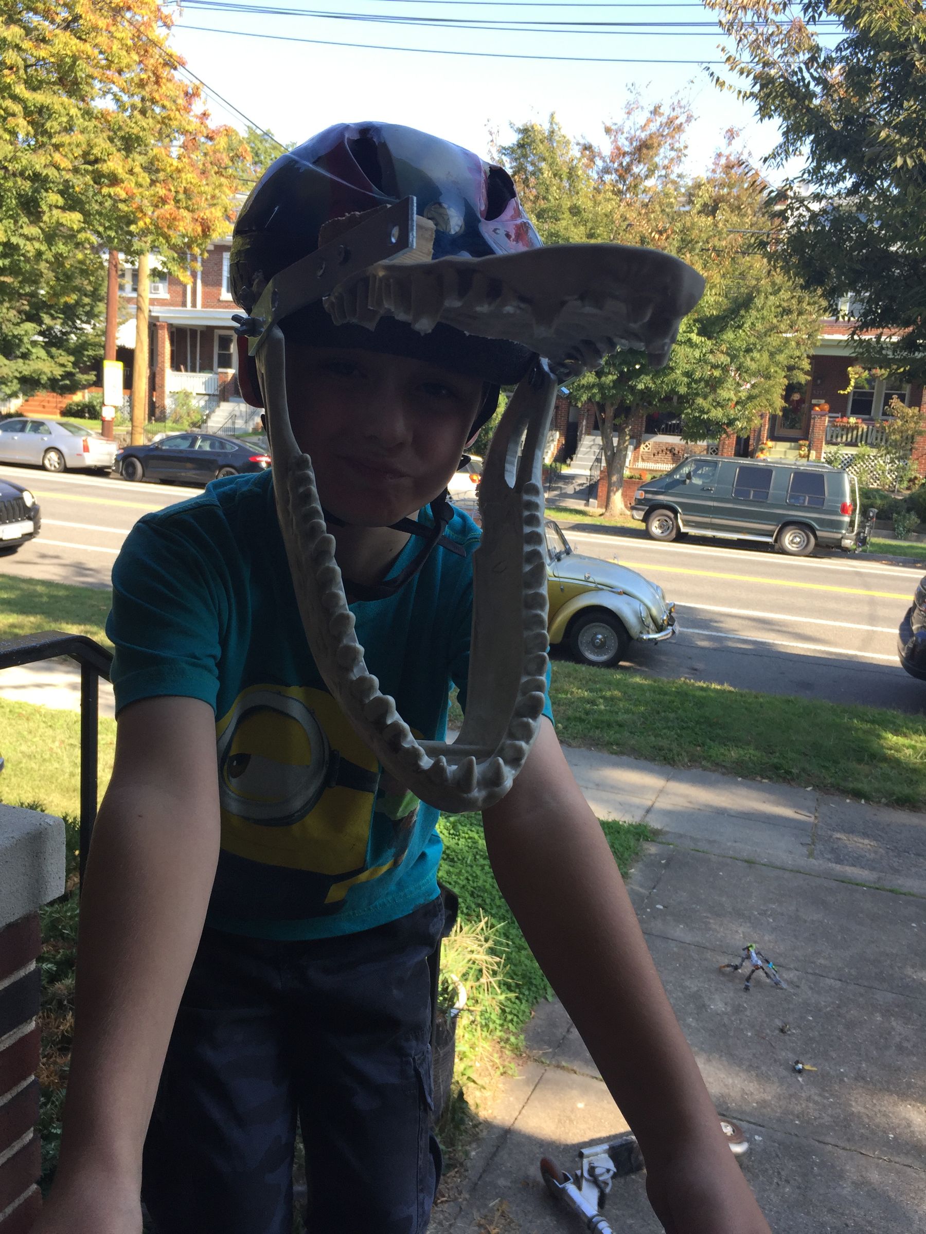 Attack the Block Alien Halloween Costume for My Kid : 27 Steps (with ...