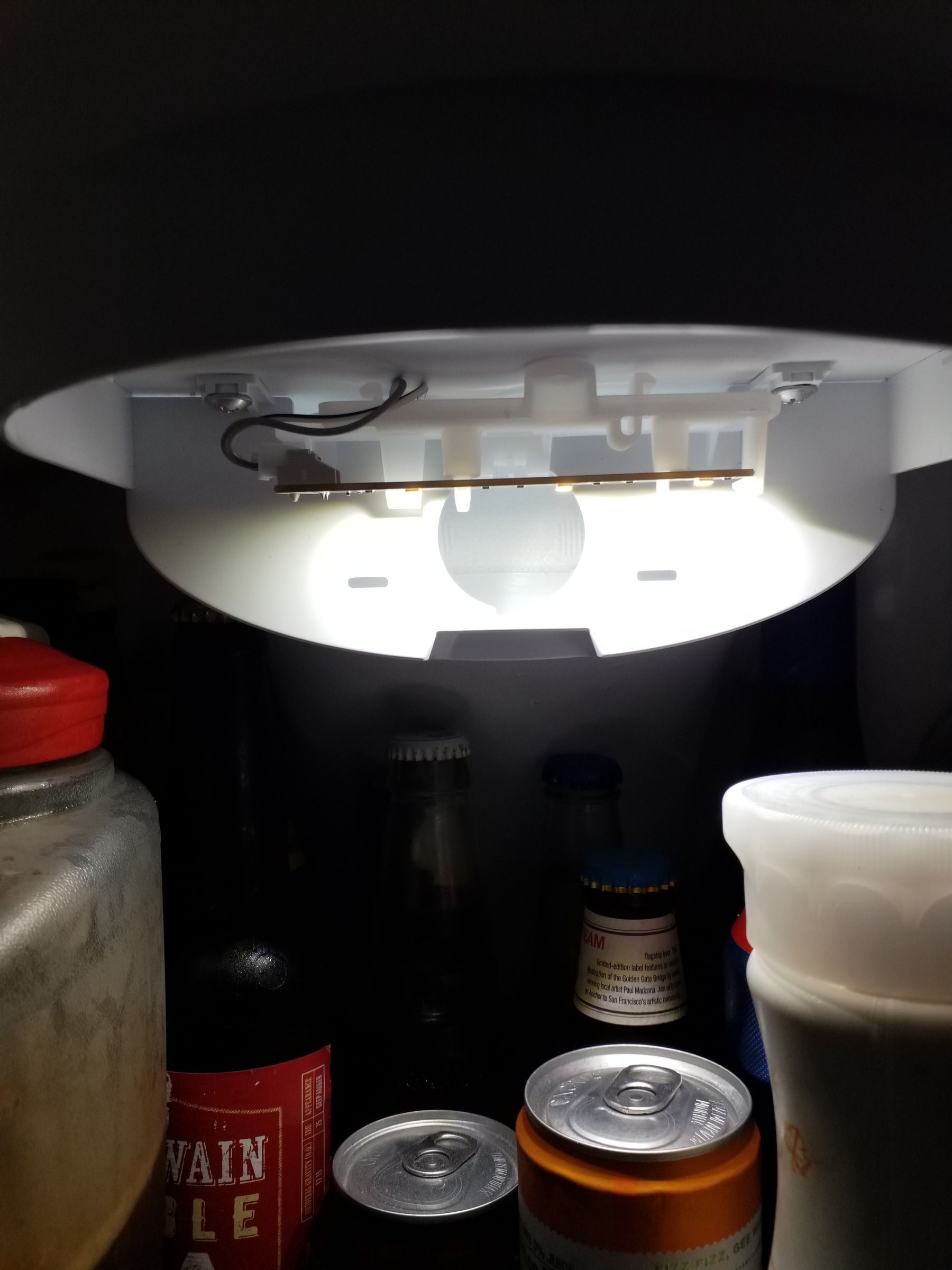 Upgrade Your Refrigerator Lighting : 4 Steps (with Pictures ...