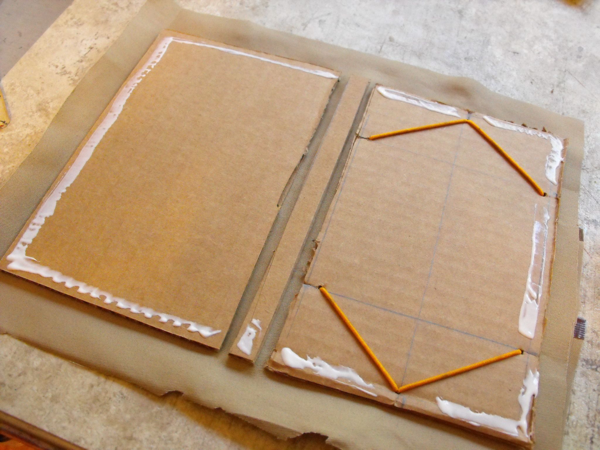 No-Kill / No-Sew (fake!) Book Cover for Tablets and EReaders : 8 Steps ...