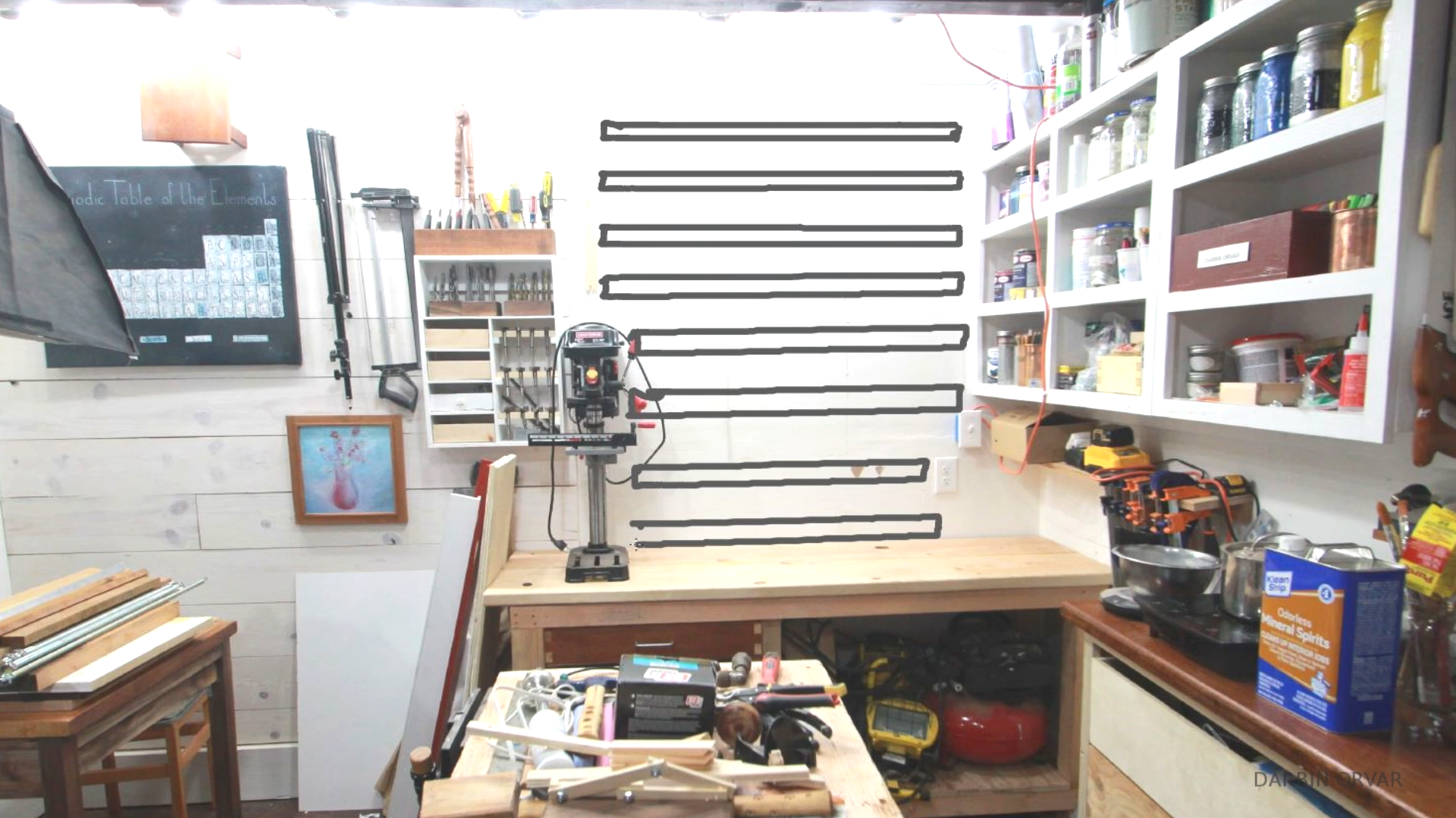 How to Build a French Cleat Organizing System : 12 Steps (with Pictures ...