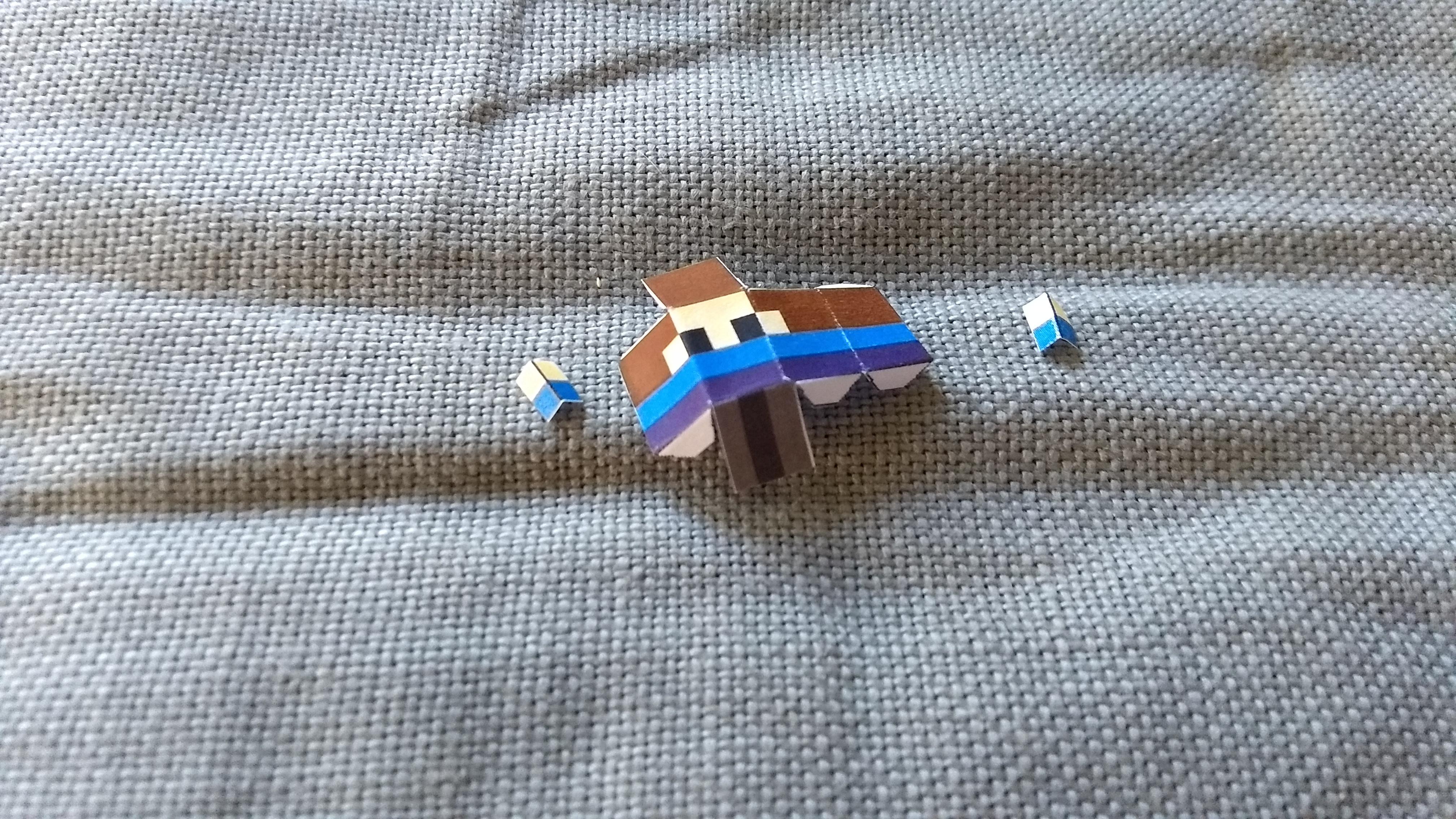 Little Papercraft Steve : 5 Steps - Instructables