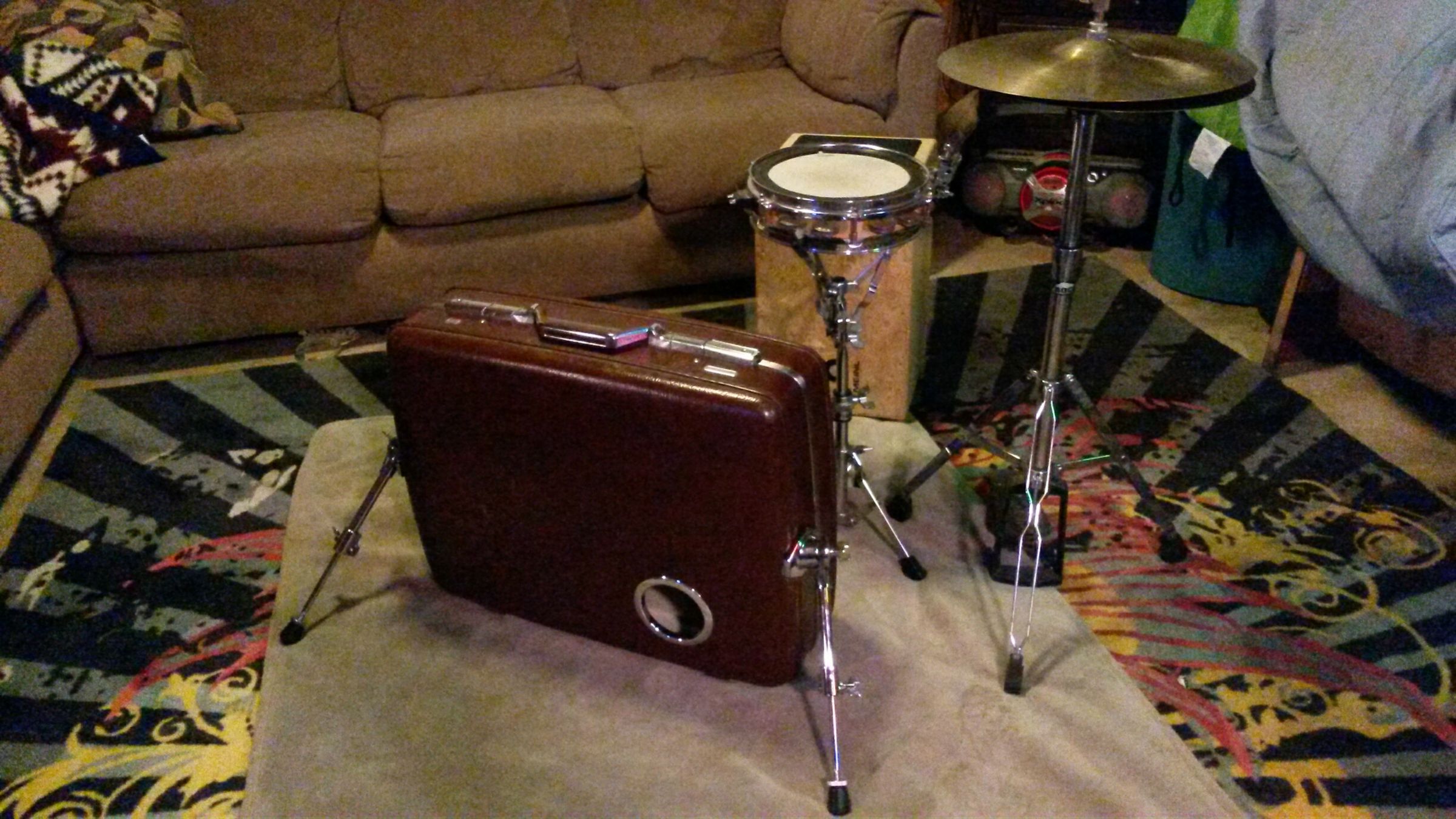 Build a Suitcase Drum Set : 8 Steps (with Pictures) - Instructables