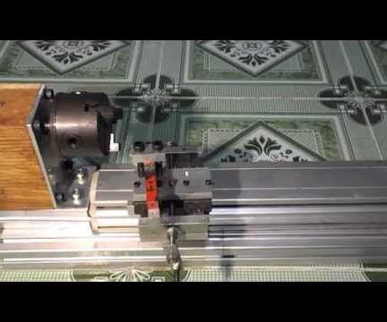 DIY Wood Mini Lathe With Slide Axis and Aluminium Alloy - Instructables