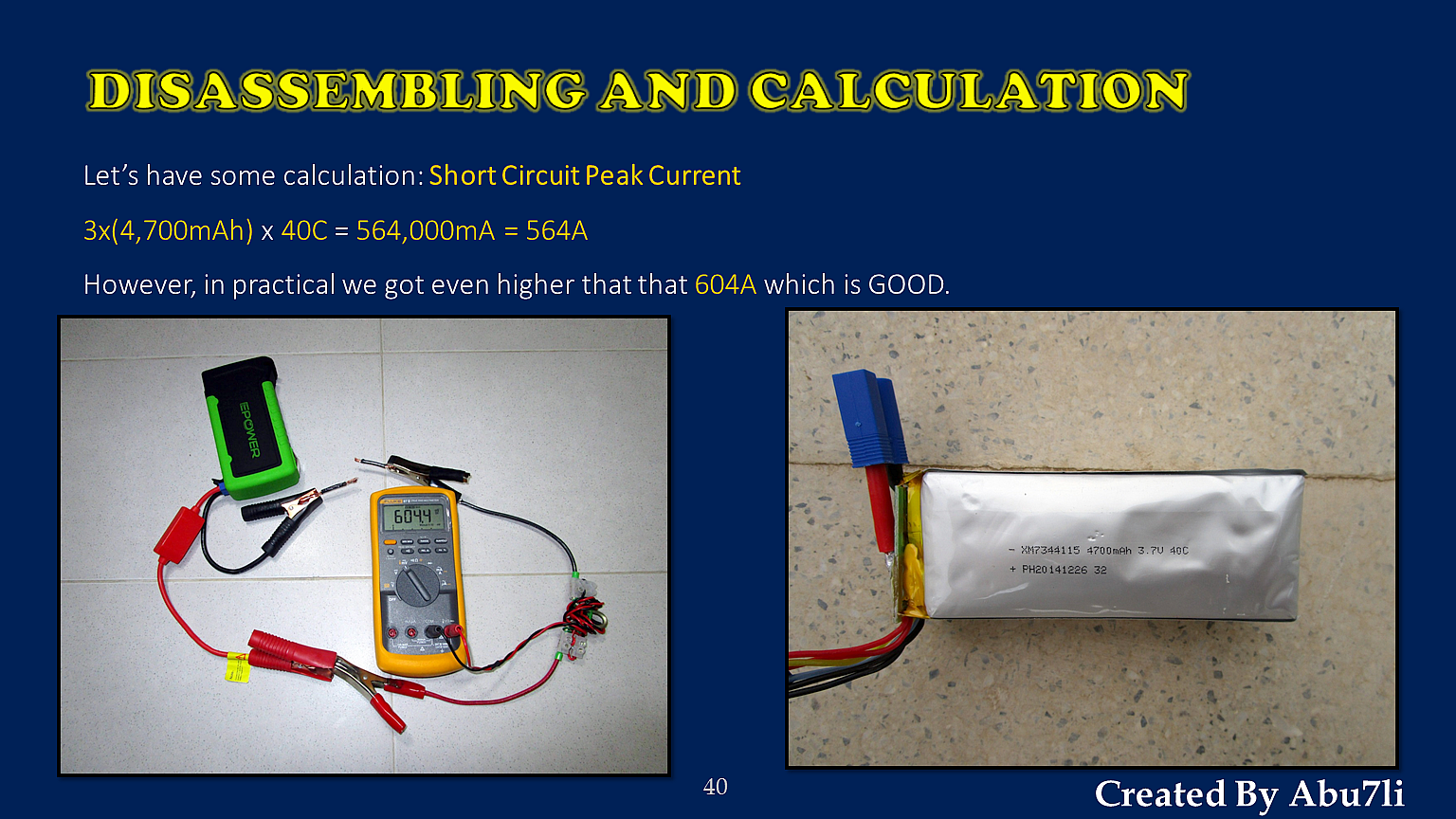 Battery Capacity Test - Instructables