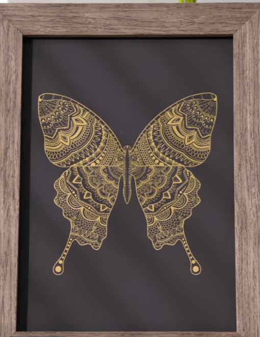 How to Make a Scratch Paper Butterfly : 6 Steps (with Pictures ...
