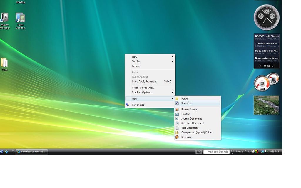 Windows Vista Computer Desktop How To Shutdown Your Computer Using A