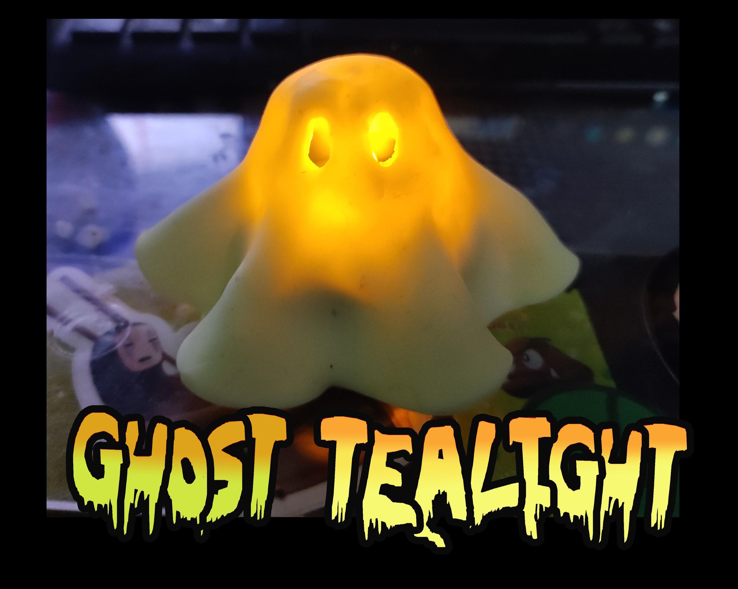 Fimo/Polymer Clay Ghost Tea Lights : 3 Steps (with Pictures ...