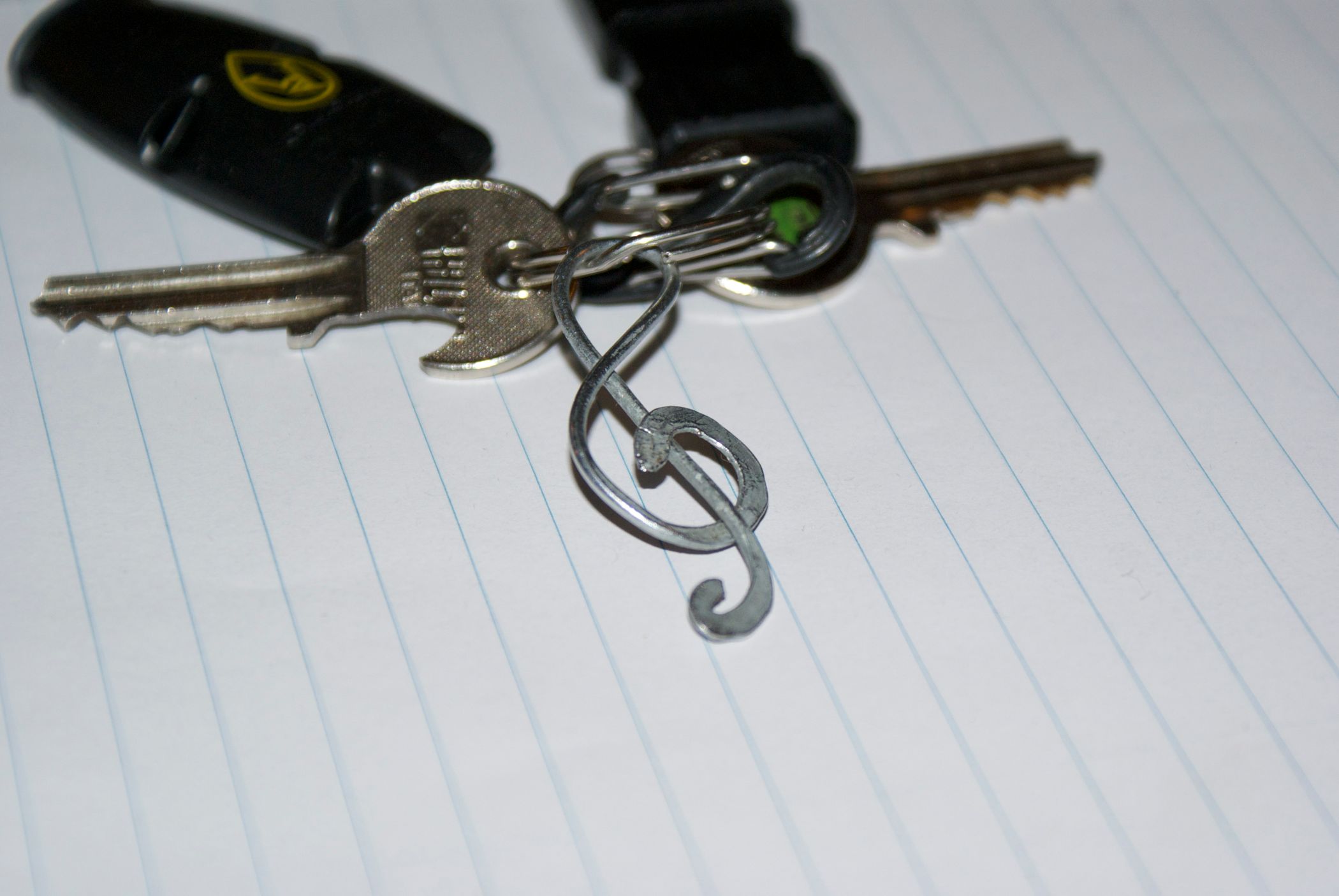 Treble Clef Key Ring : 6 Steps - Instructables