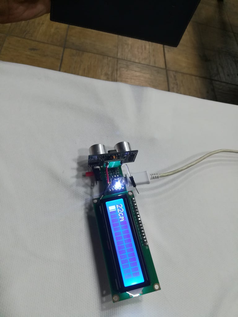 Portable Distance Measuring Device With Arduino 9 Steps With