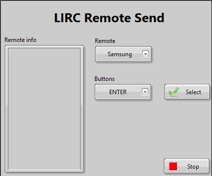 LIRC - LabVIEW - Sending a Remote Command From LabVIEW : 3 Steps - Instructables