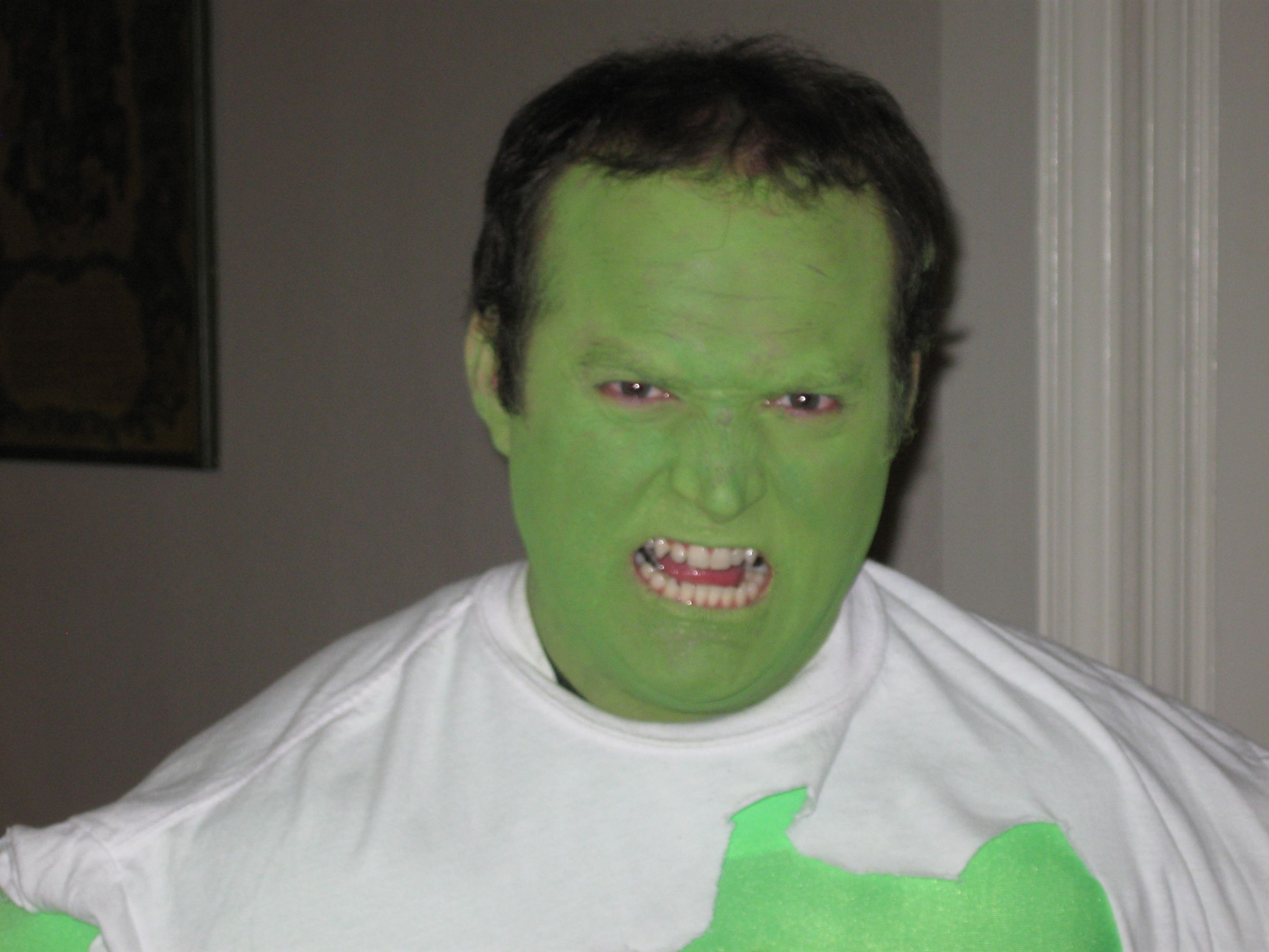 Incredible Hulk Face Paint
