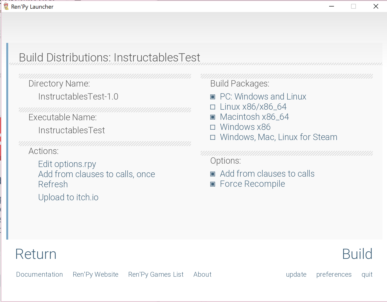 Visual Novel Maker Tutorial Using Ren’Py : 5 Steps - Instructables