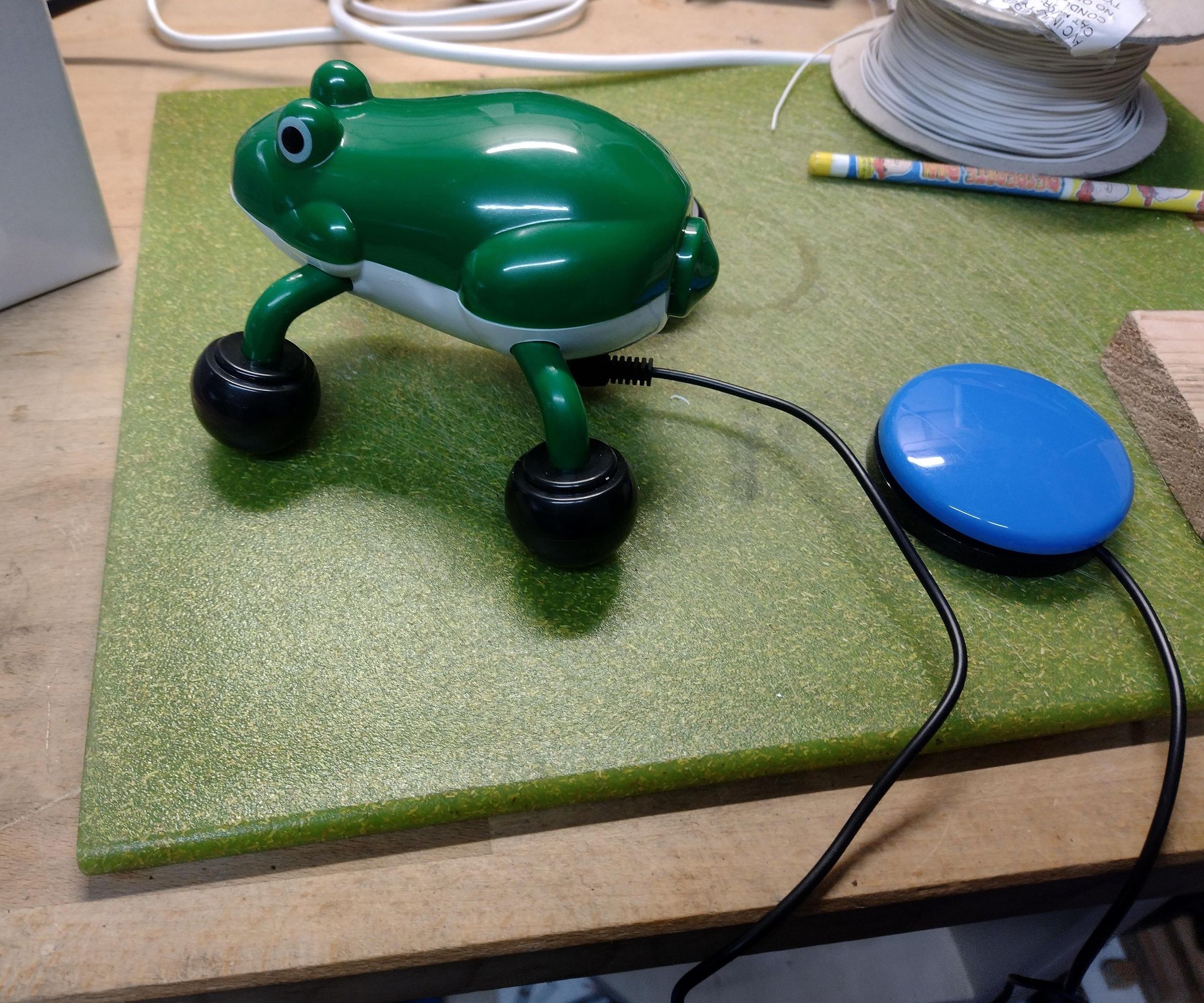 Adding a 3.5mm Jack Port to a Frog Massager : 5 Steps - Instructables