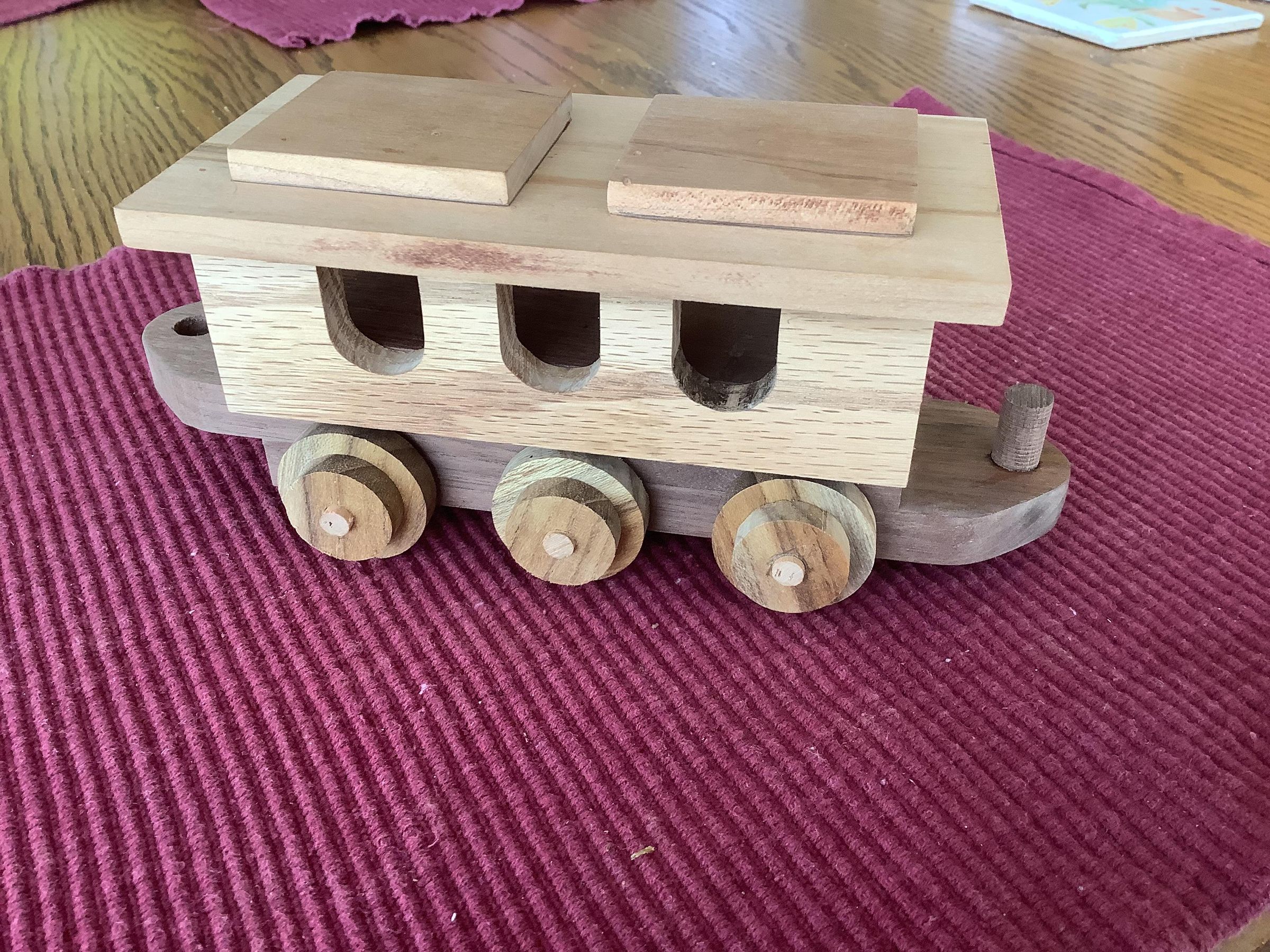 Miniature Wooden Train - 7 Car Set : 10 Steps (with Pictures ...