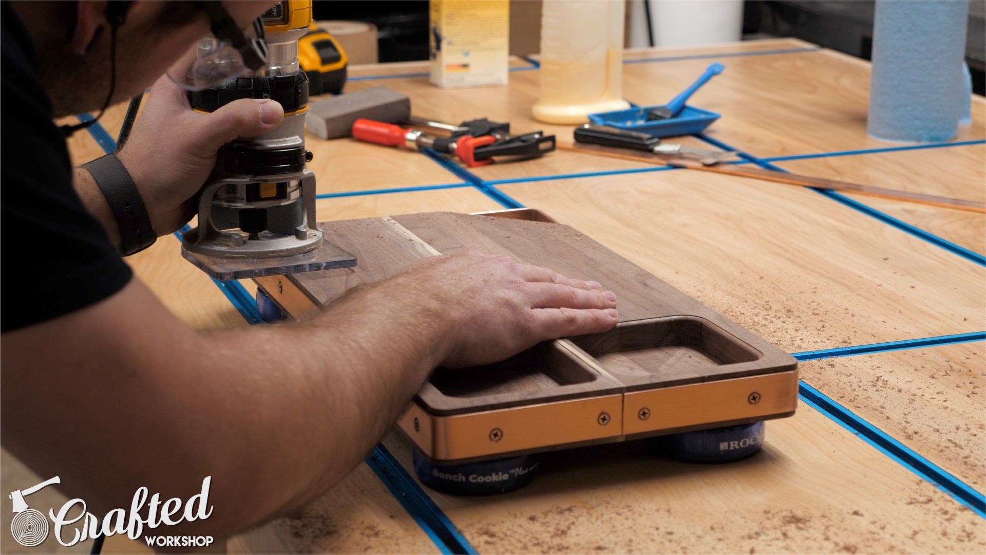 Walnut and Copper Cutting Board / Serving Board! : 8 Steps (with ...