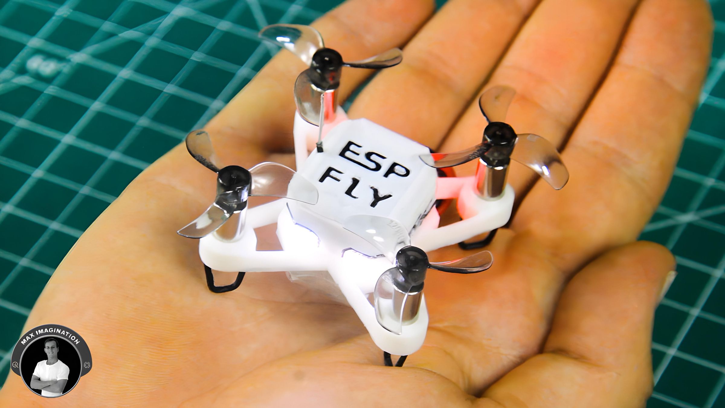 Build the Smallest ESP32 Drone You Can Fly With Your Phone! (ESP-FLY ...