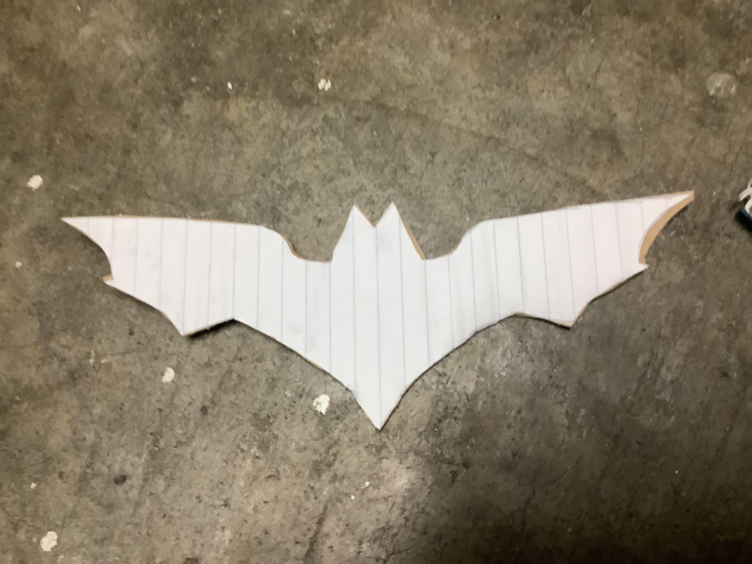Easy Cardboard Batarang : 3 Steps - Instructables