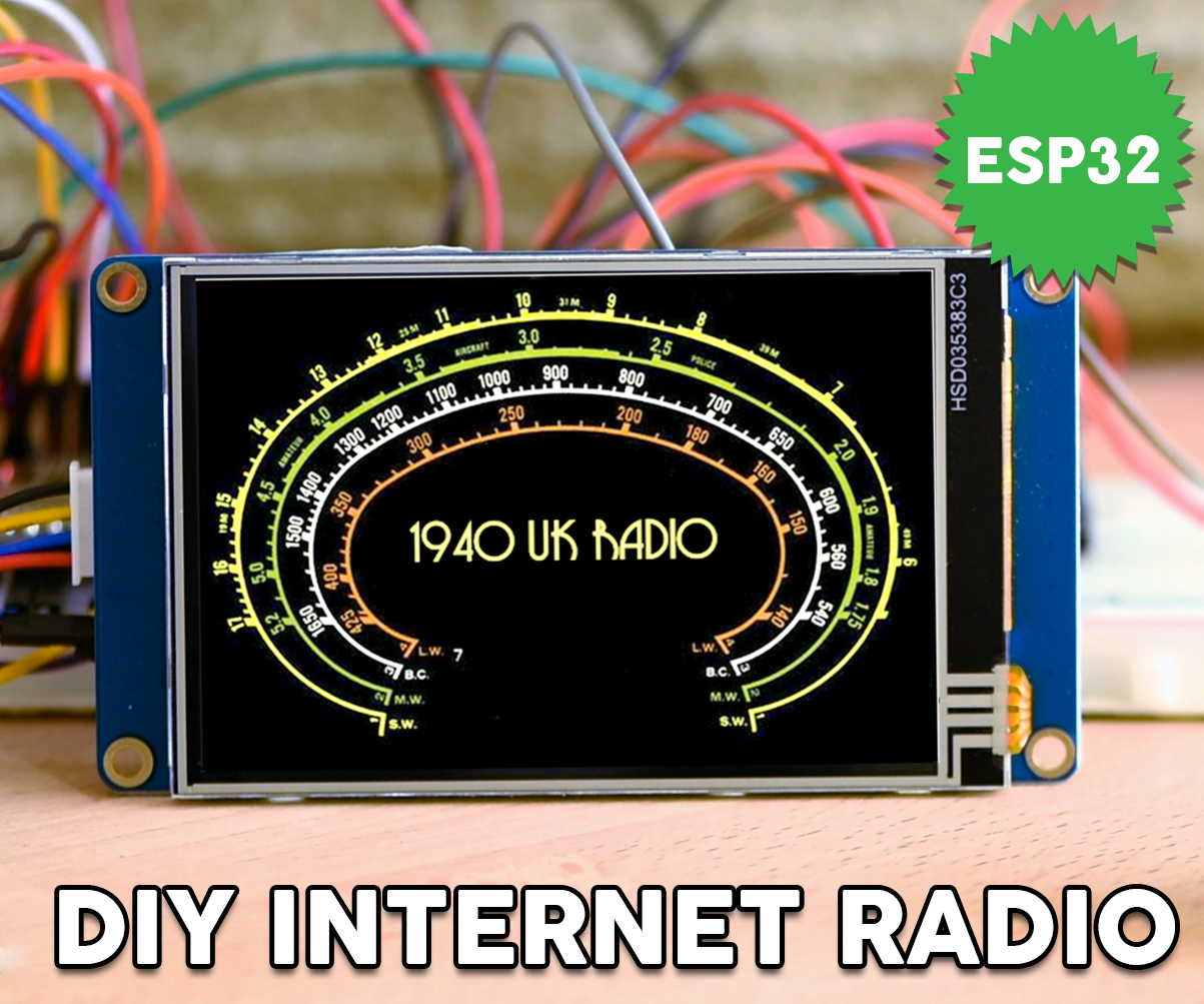 Internet Radio Using An Esp32 7 Steps With Pictures Instructables