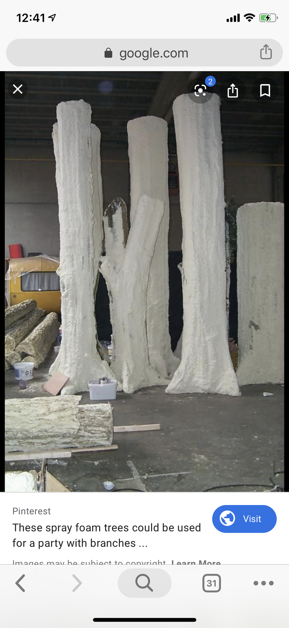 Prop Tree Trunk and Stump Quick and Cheap : 6 Steps (with Pictures ...