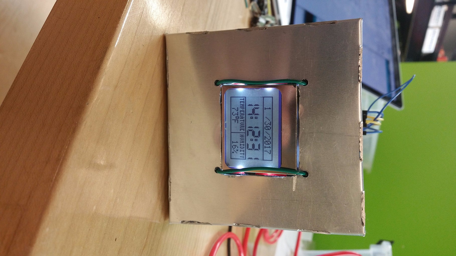 Arduino Desk Clock 13 Steps With Pictures Instructables
