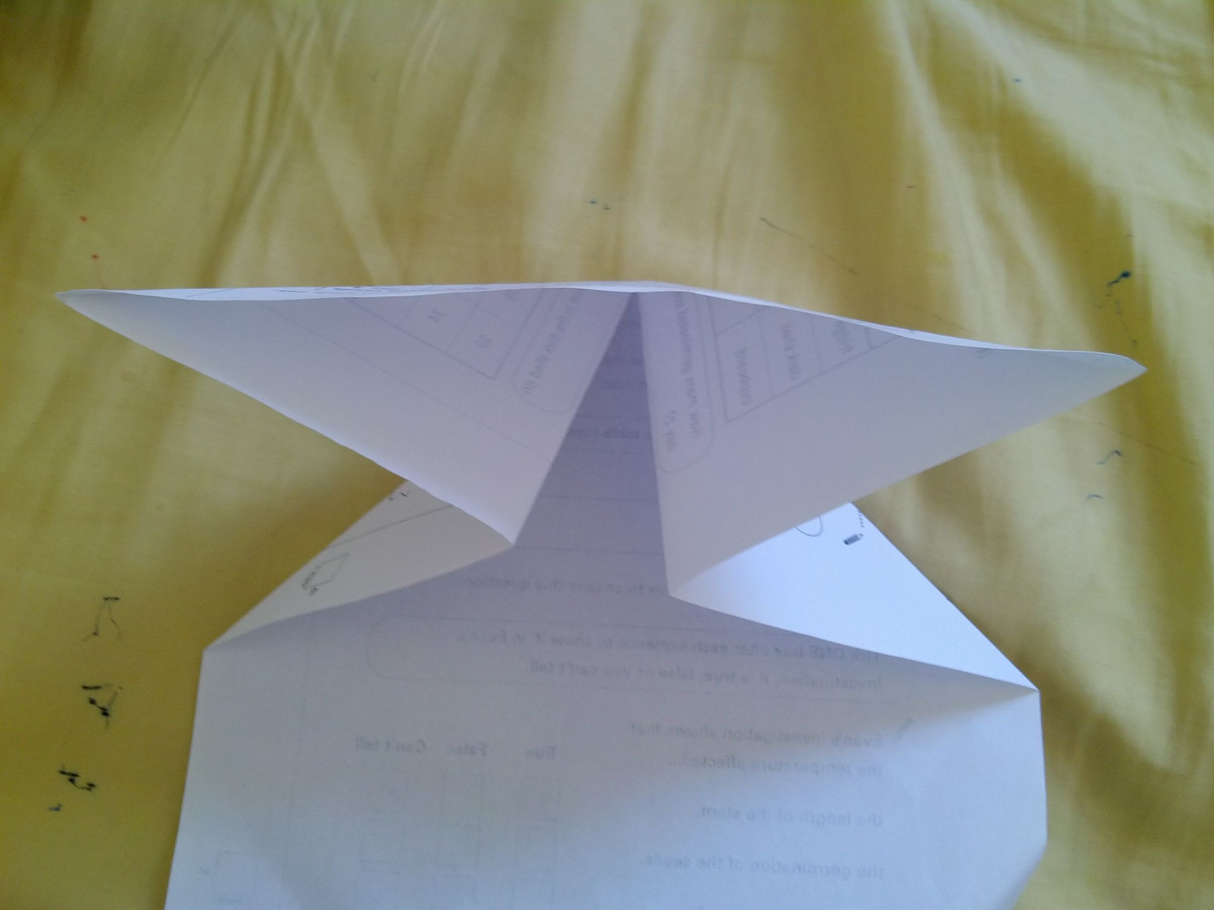 Dc3 Paper Airplane Instructions