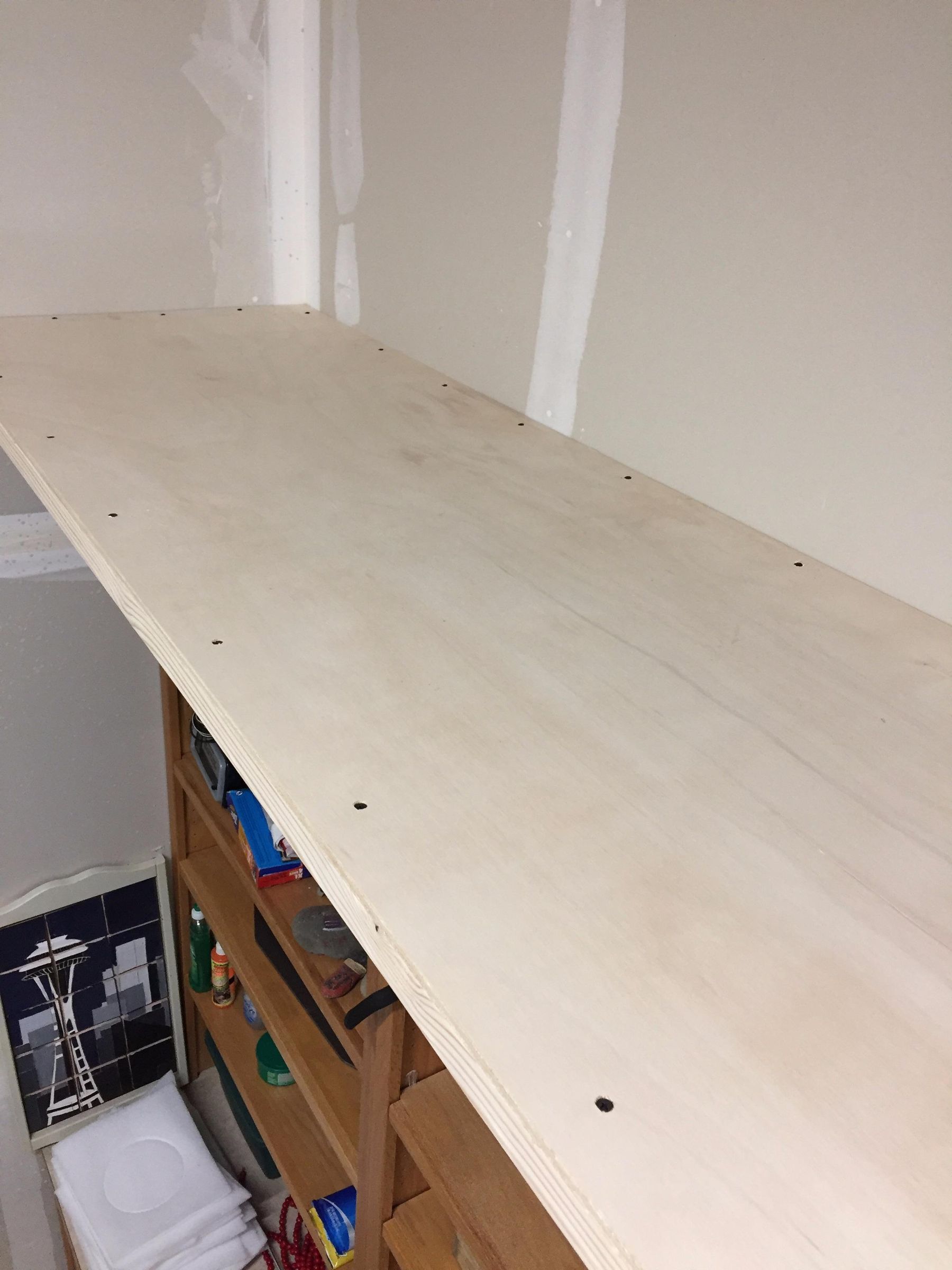 Overhead Garage Shelves : 12 Steps (with Pictures) - Instructables
