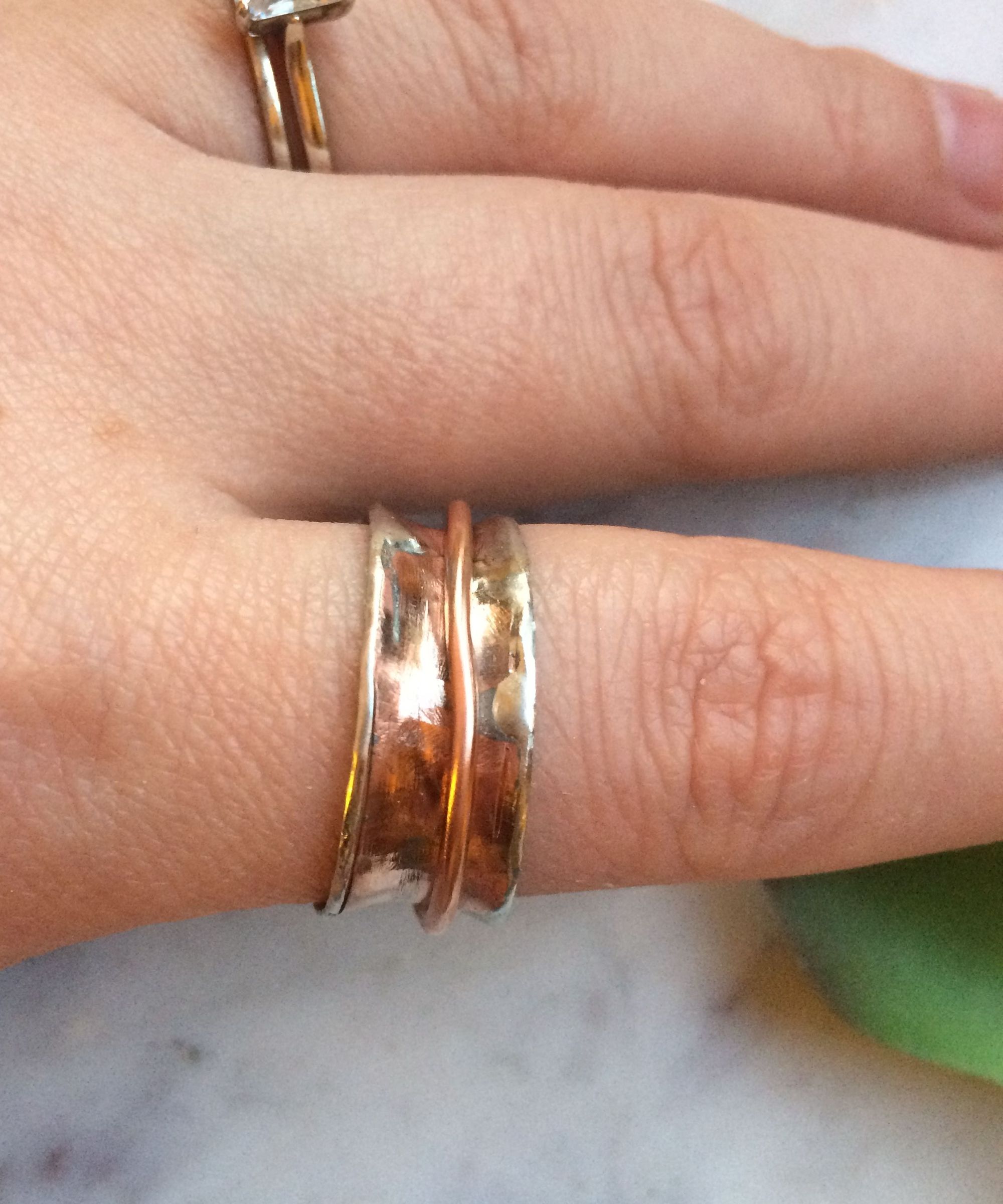 Recycled Copper Spinner Ring : 12 Steps (with Pictures) - Instructables