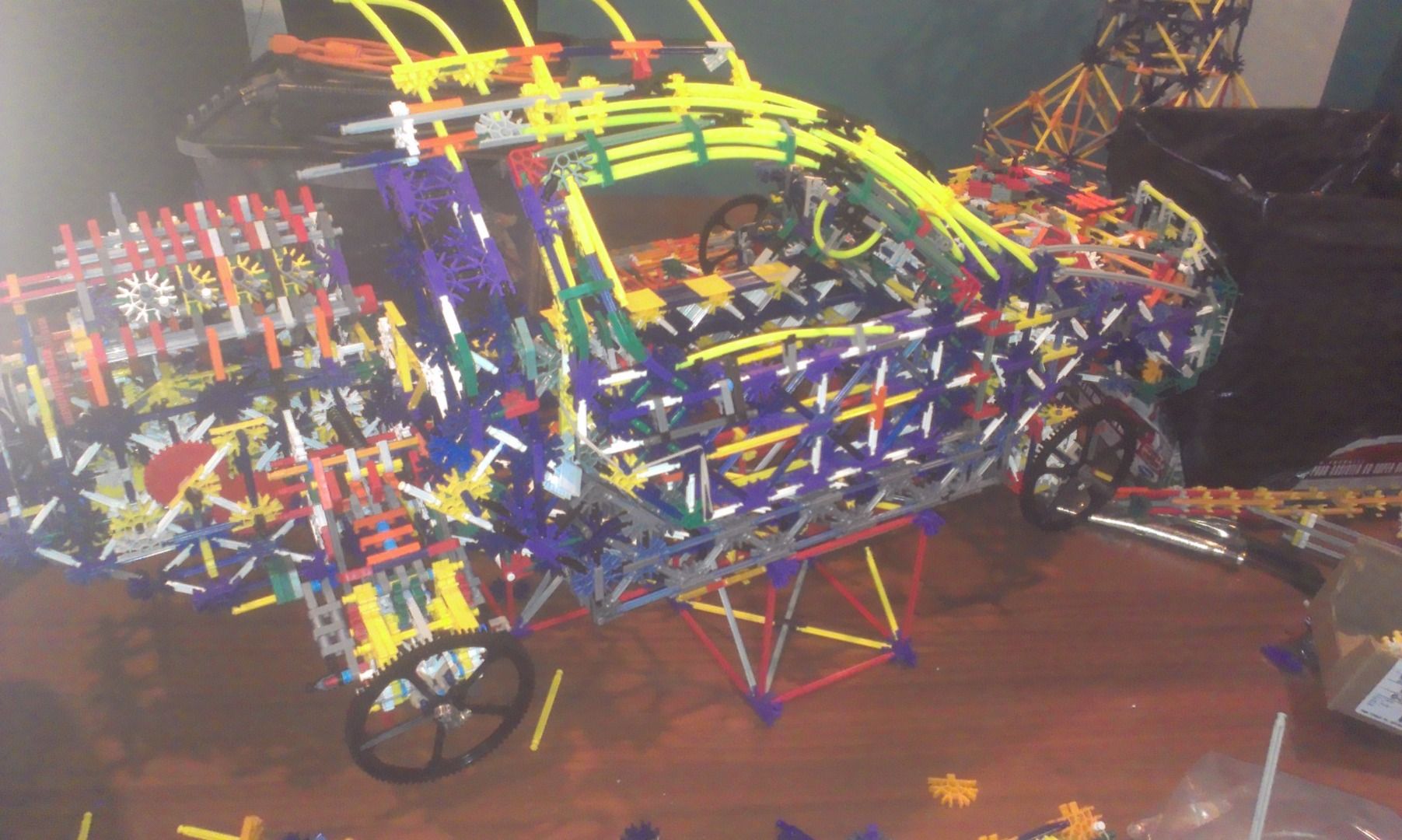Big Mechanical K'nex Car : 3 Steps (with Pictures) - Instructables