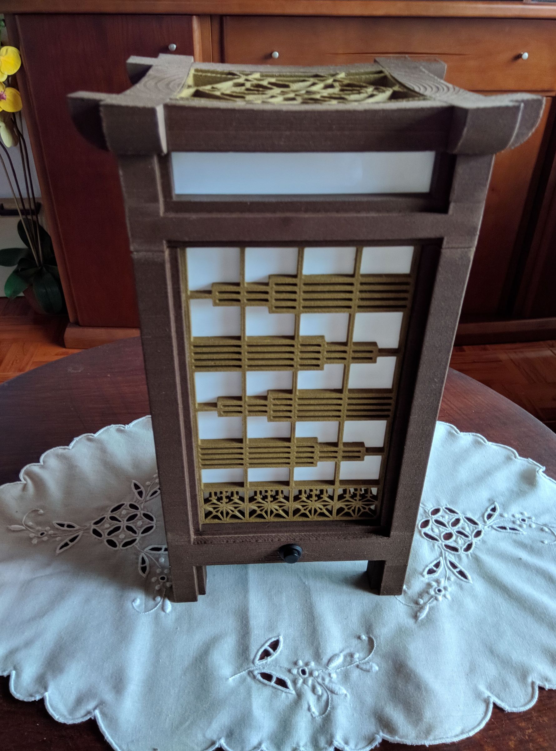 Shoji Lamp (3D Printed) : 17 Steps (with Pictures) - Instructables