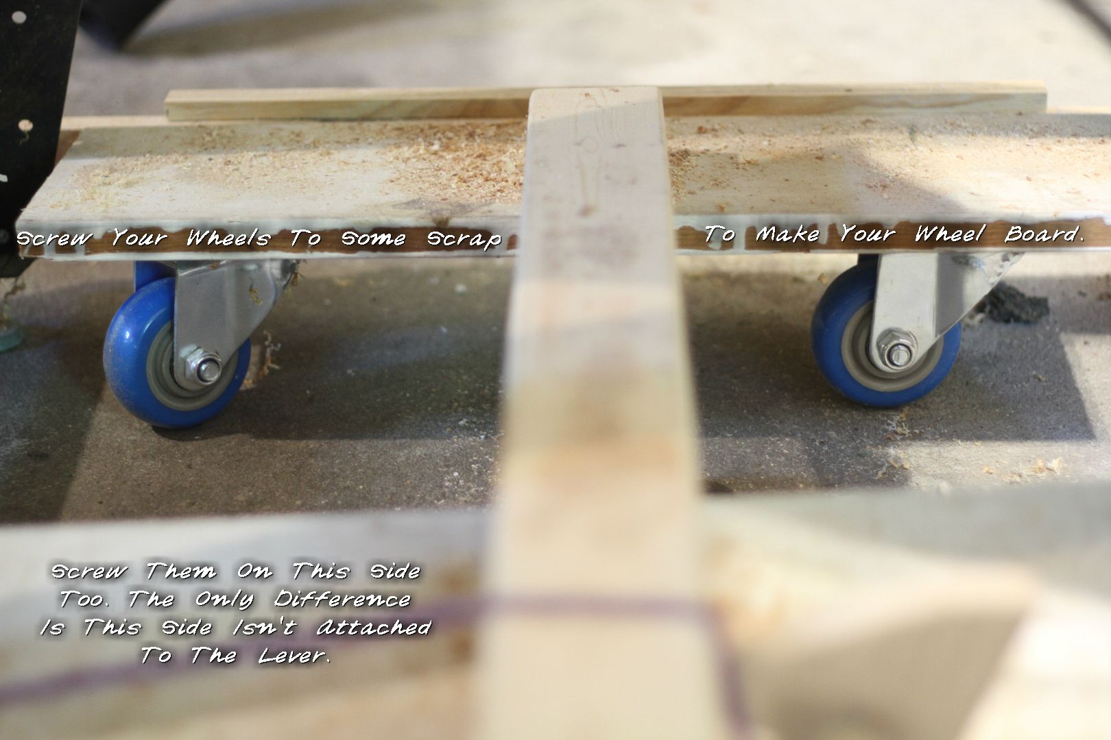 Wheels for Your Table Saw/Work Benches : 5 Steps (with Pictures ...