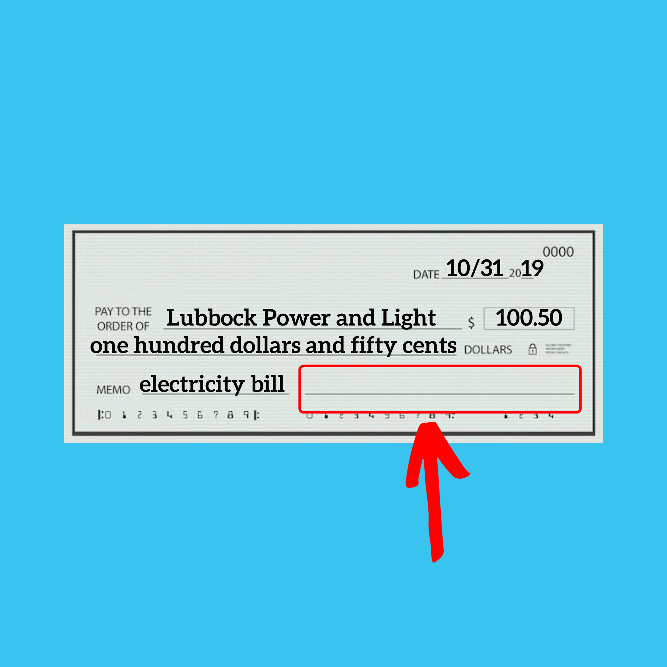 How to Write a Check : 13 Steps - Instructables